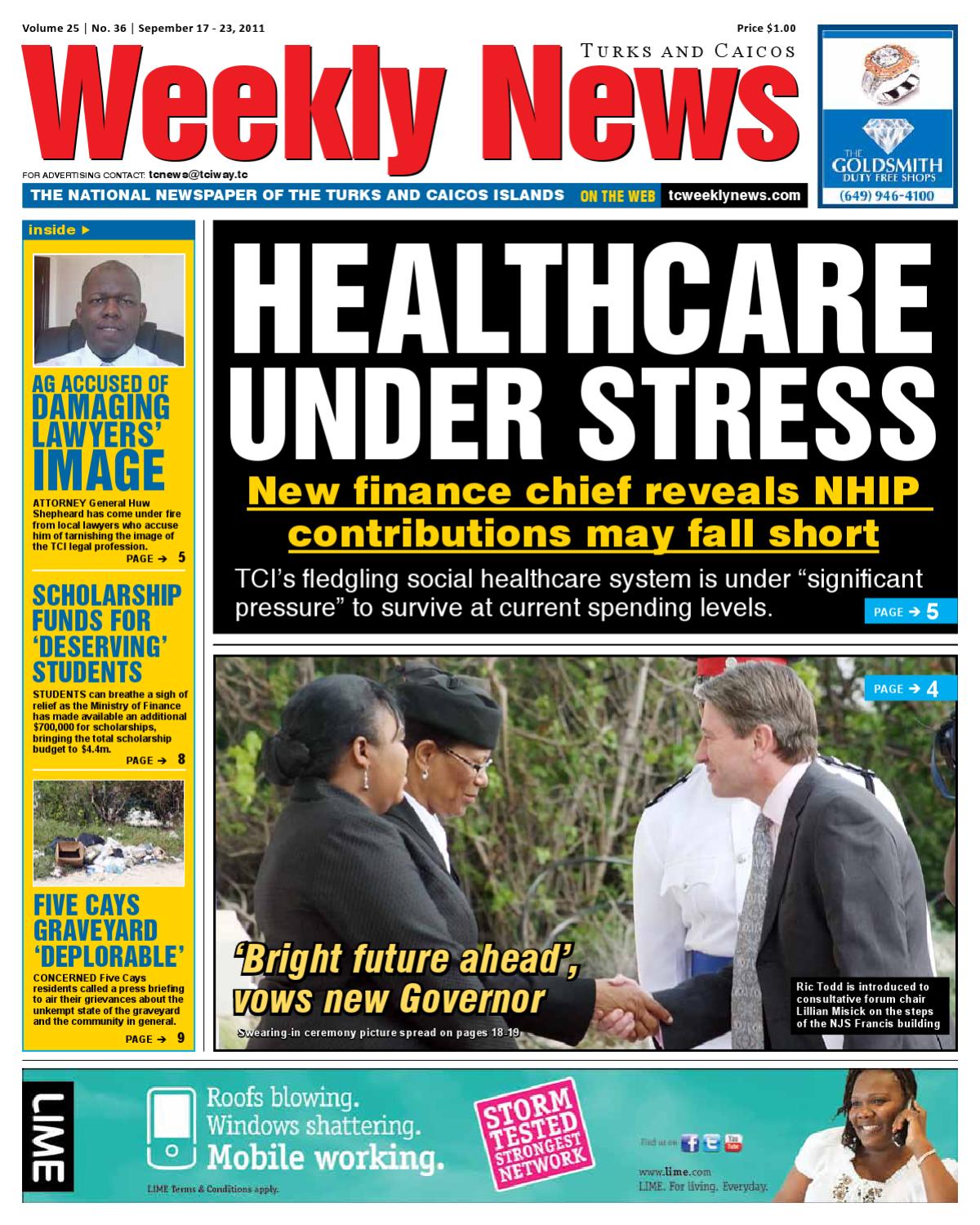 Turks & Caicos Weekly News by TC Weekly News - Issuu