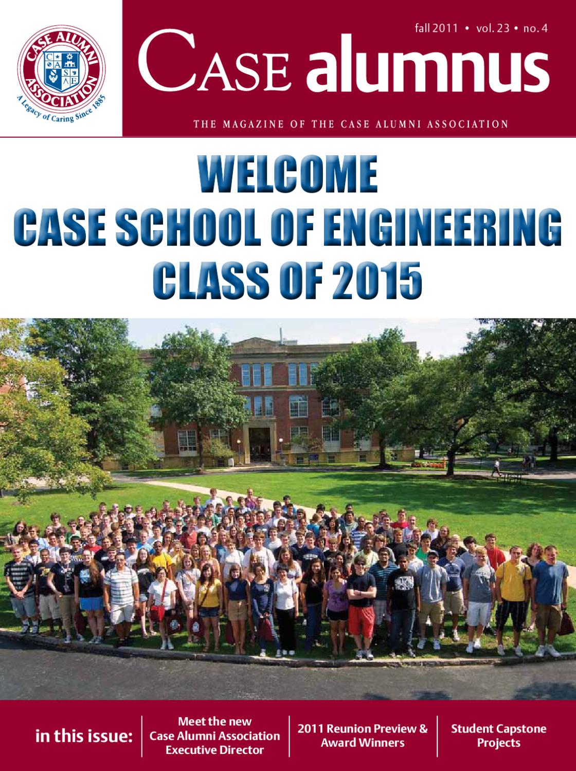 Case Alumnus Magazine Fall 2011 by Case Alumni Association - Issuu