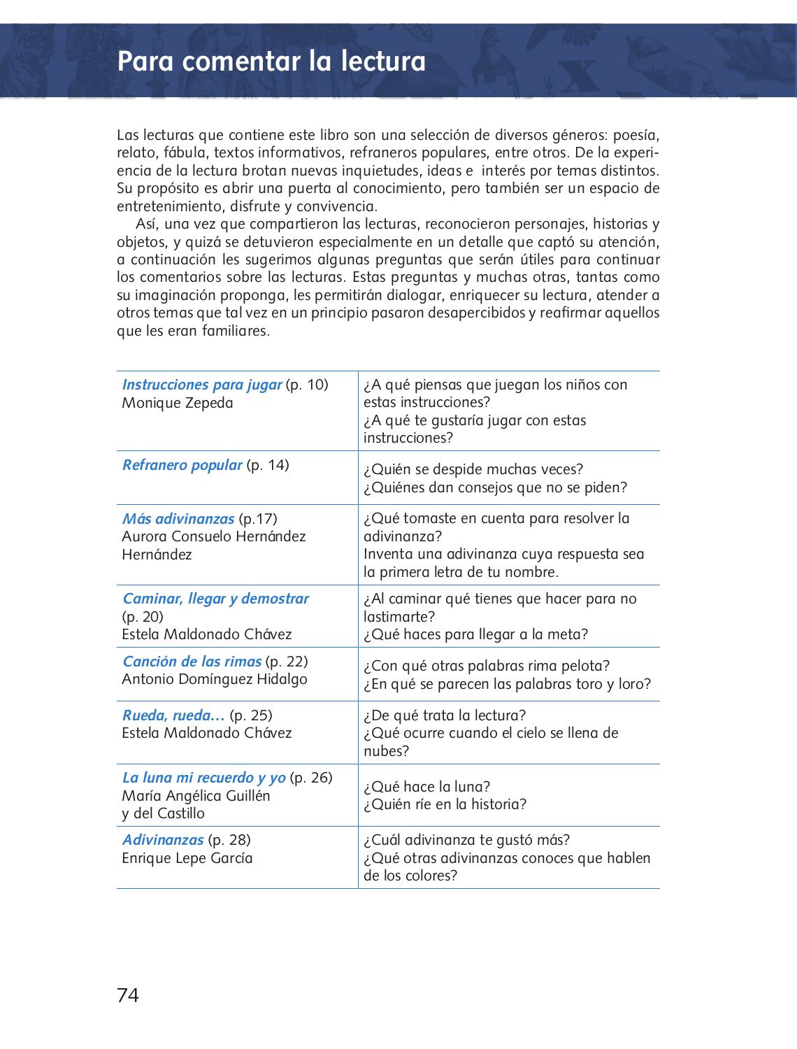 Español Lecturas 1er. Grado by Rarámuri - Issuu