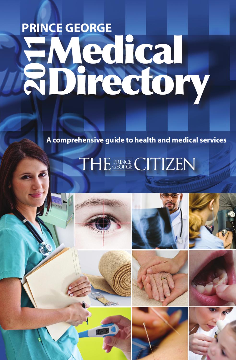 2011 Prince George Medical Directory by Prince George Citizen - Issuu