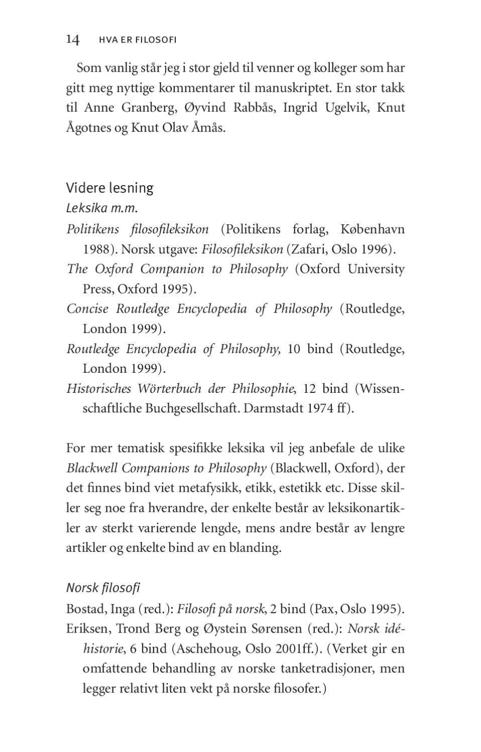 hva er FILOSOFI by Universitetsforlaget - Issuu