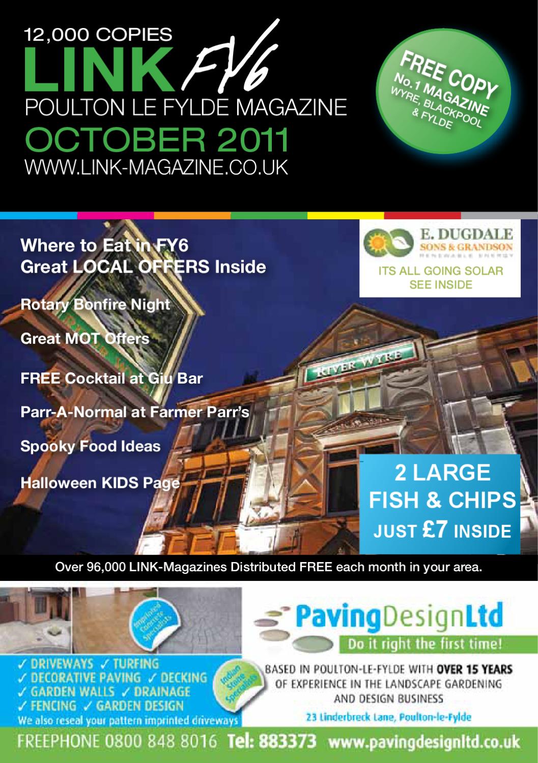 FY6 Poulton Le Fylde LINK Magazine October 2011 by LINK-MAG - Issuu