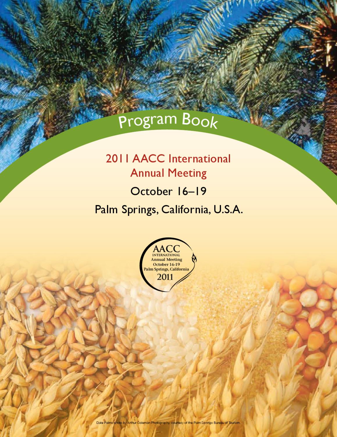 AACC International Annual Meeting Program Book by Scientific Societies ...