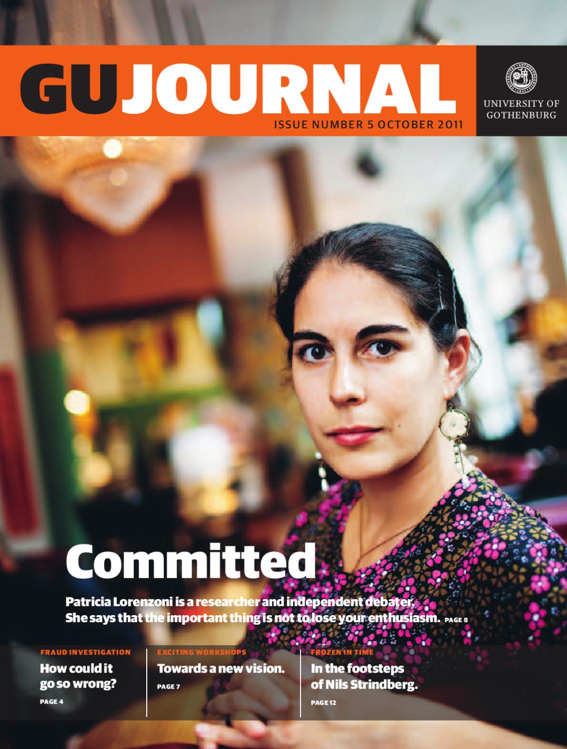 GU Journal no 5 2011 by University of Gothenburg - Issuu