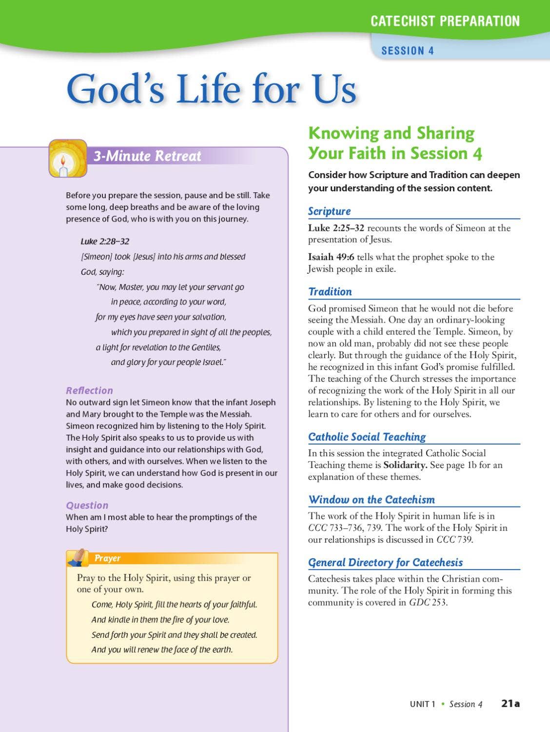 Finding God: Grade 2, School, Teacher's Edition by Loyola Press - Issuu