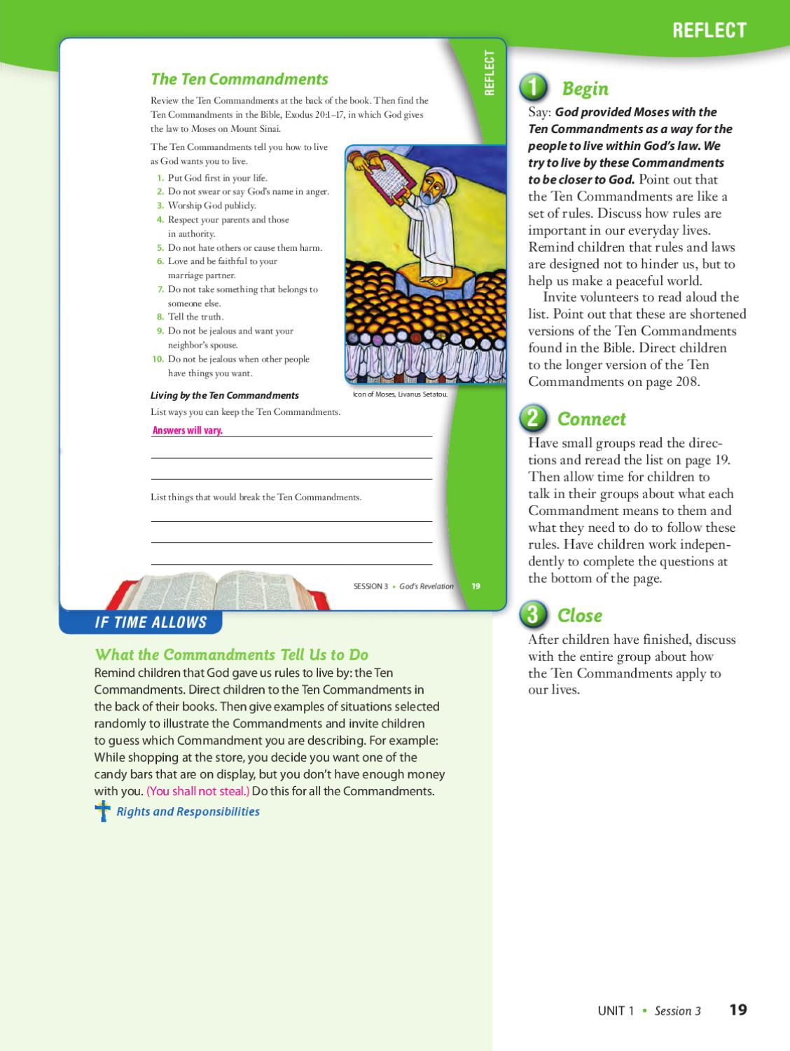 Finding God: Grade 5, School, Teacher's Edition by Loyola Press - Issuu