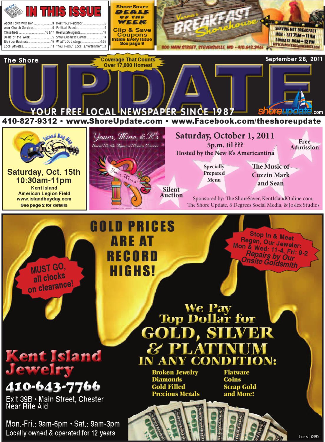 September 28,2011 by The Shore Update - Issuu