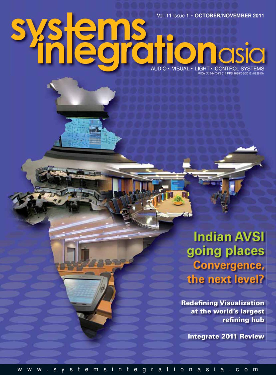 Systems Integration Asia October & November 2011 by Spinworkz Pte Ltd ...
