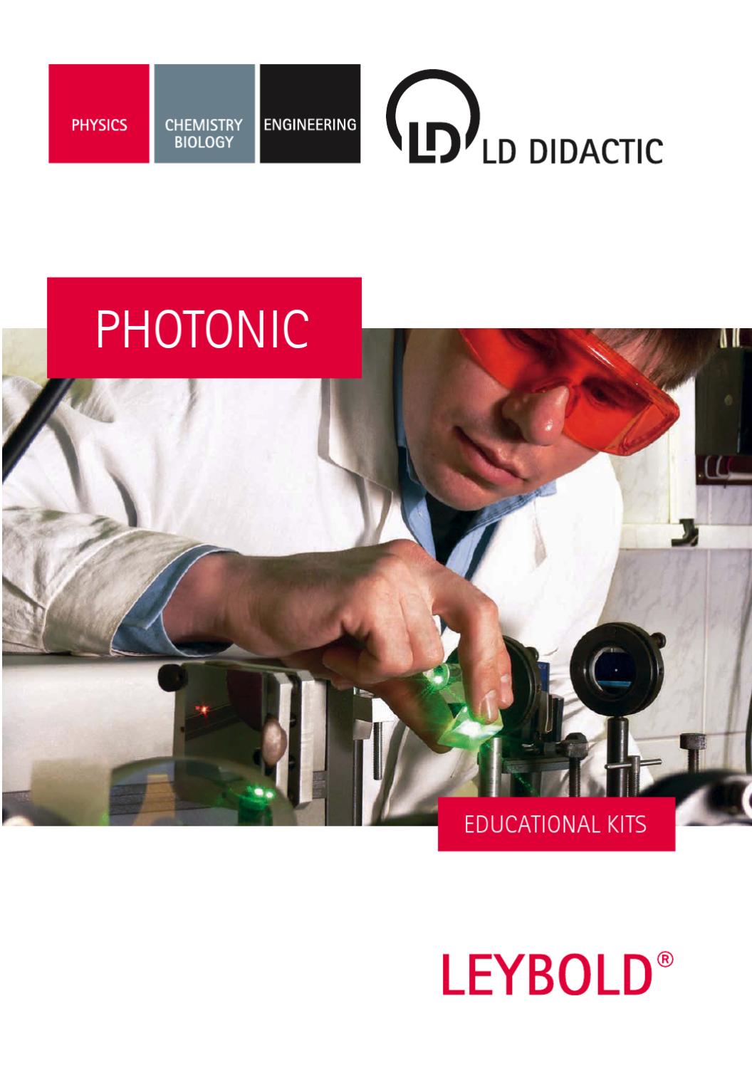 Photonic EN by LD Didactic GmbH - Issuu