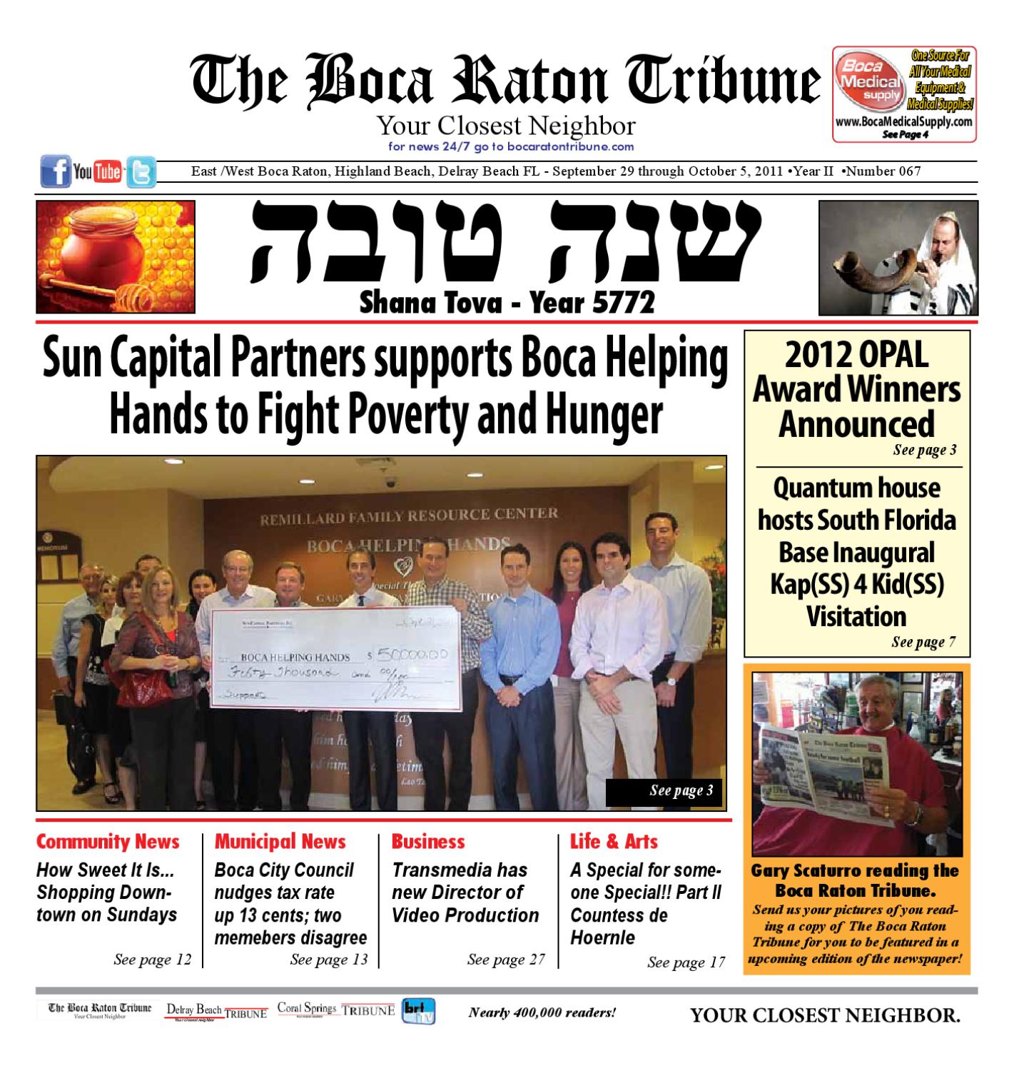 The Boca Raton Tribune ED 67 by The Boca Raton Tribune - Issuu
