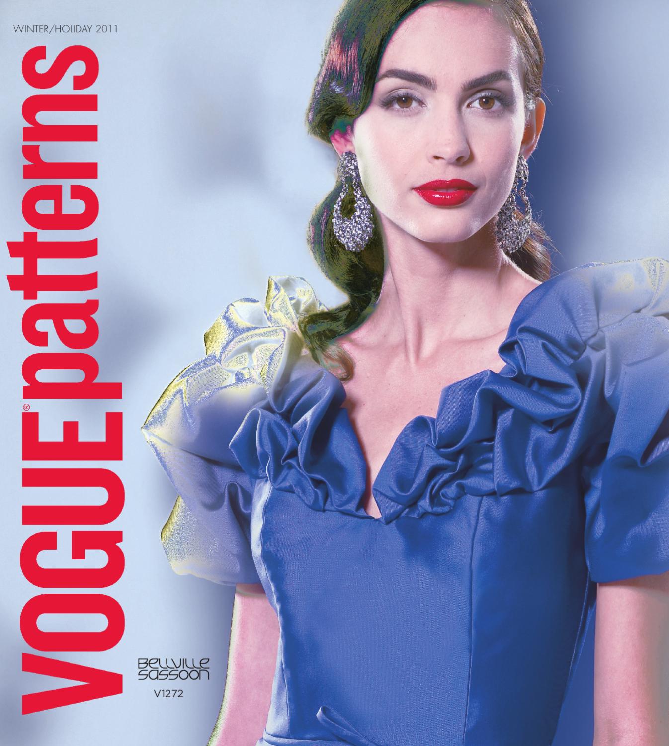 Vogue Patterns Winter/Holiday 2011 Lookbook by Design Group - Issuu
