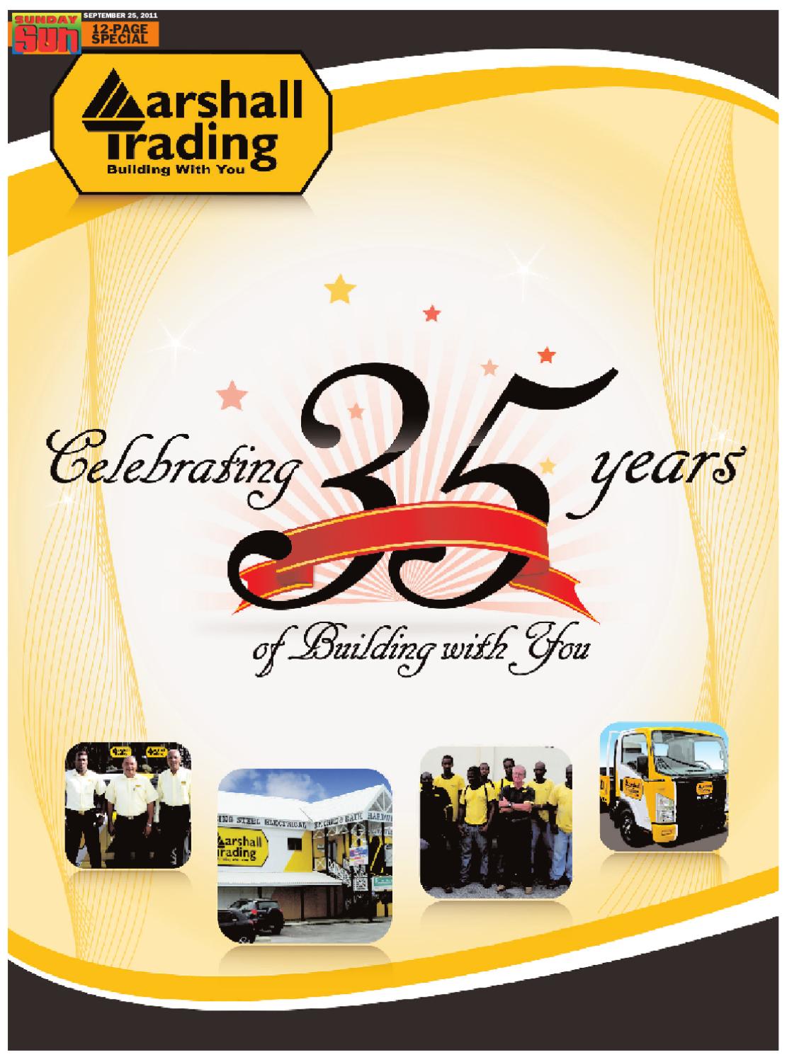 Marshall Trading 35th Anniversary Feature by Nation Publishing Co ...