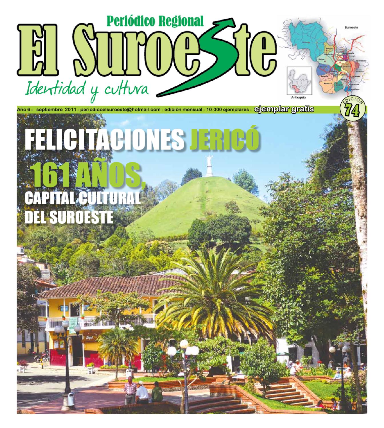 Periódico El Suroeste #74 septiembre 2011 by Periódico EL SUROESTE - Issuu