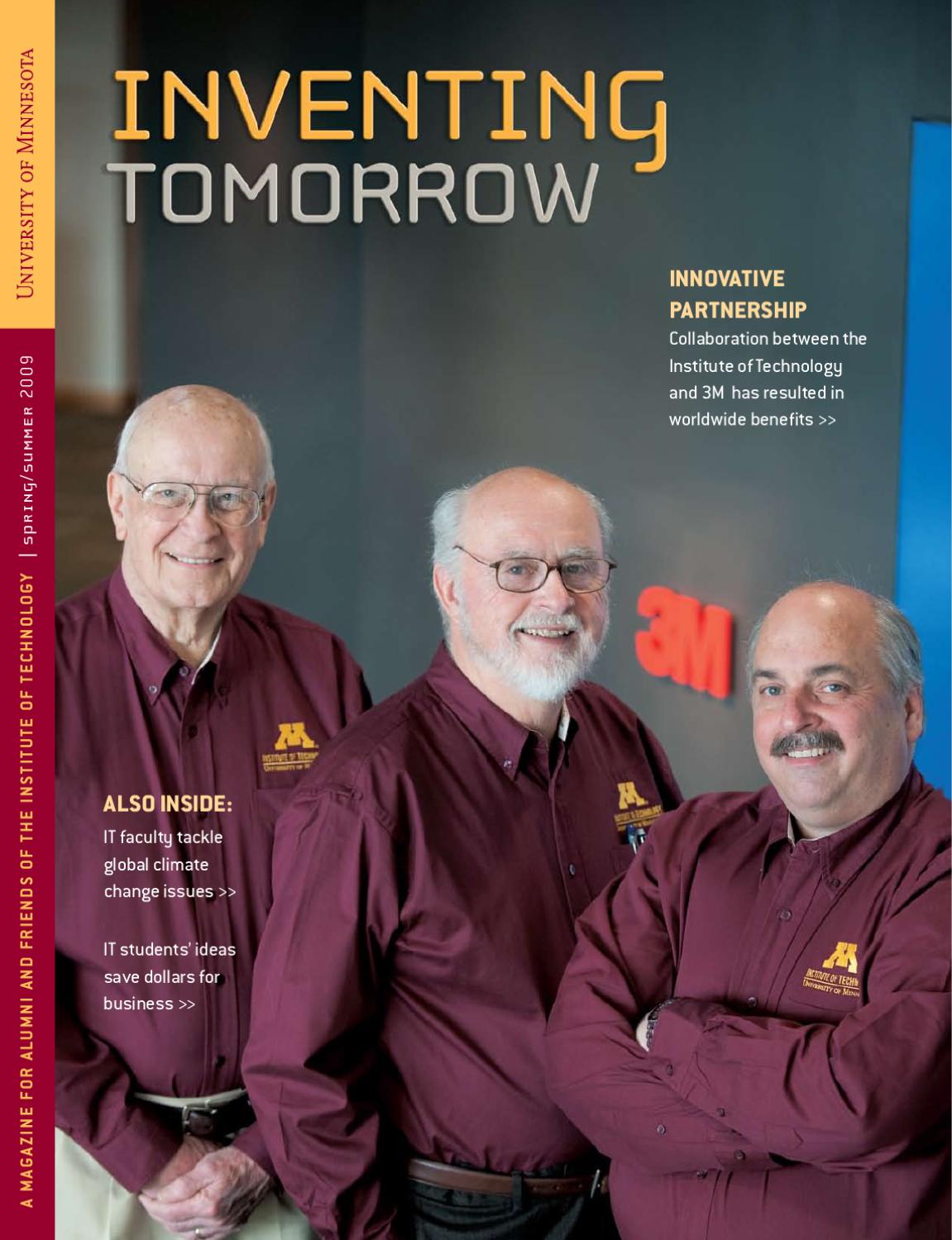 Inventing Tomorrow, Spring 2009 (vol 33 no 2) by College of Science and ...