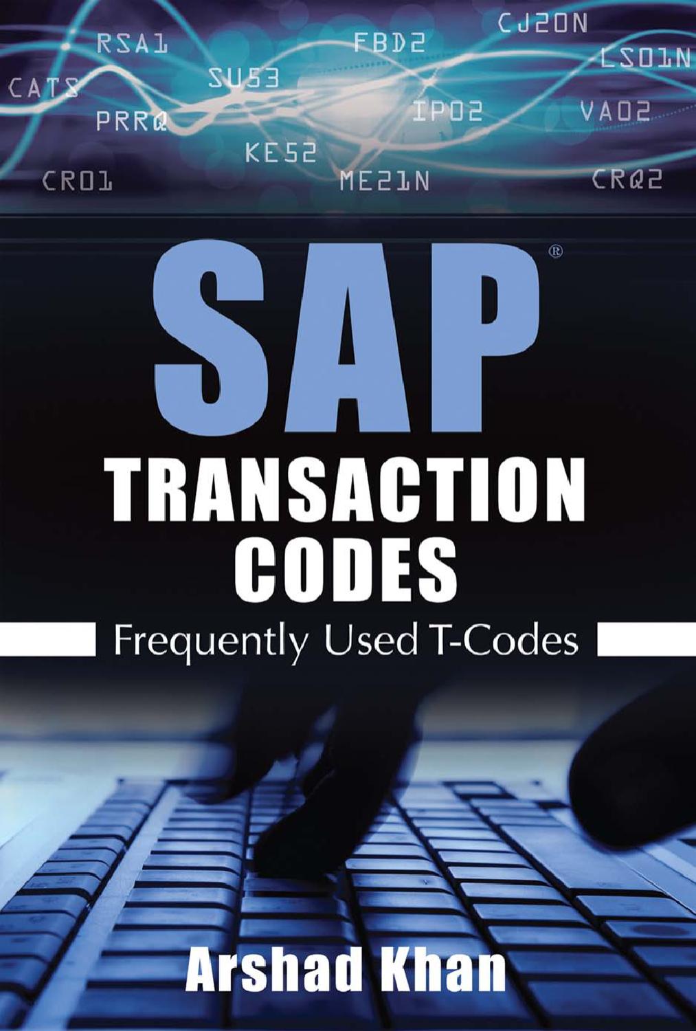 SAP Transaction Codes Vebuka