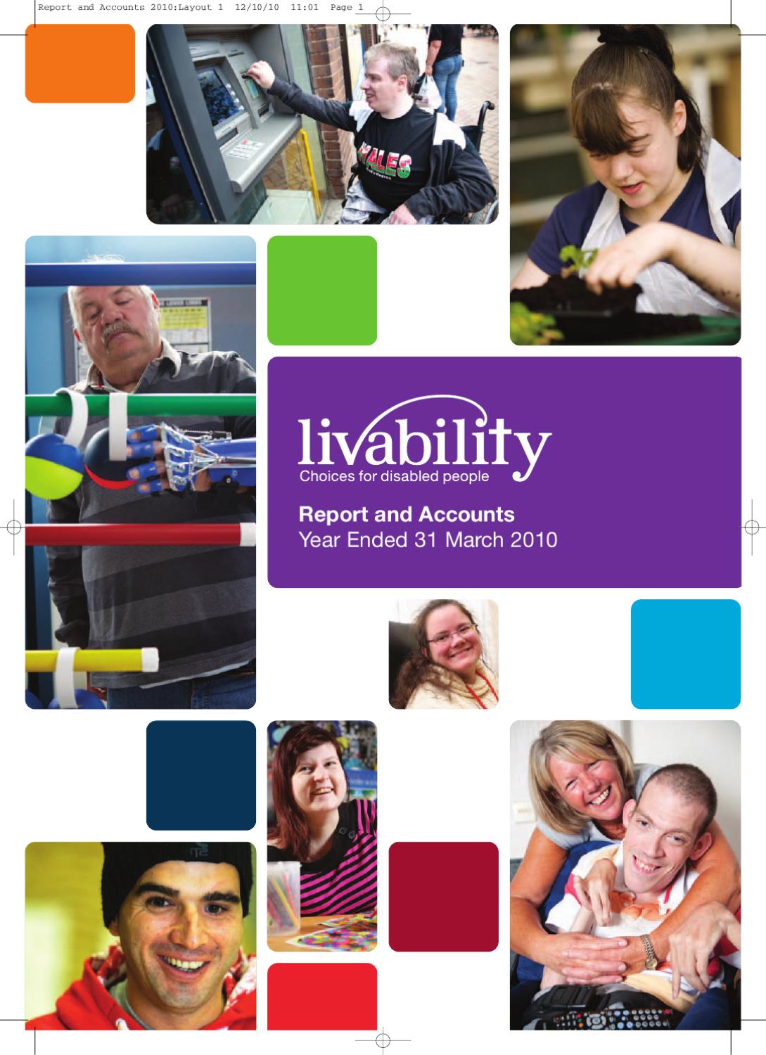 Livability Annual Report 2010 by Livability UK - Issuu