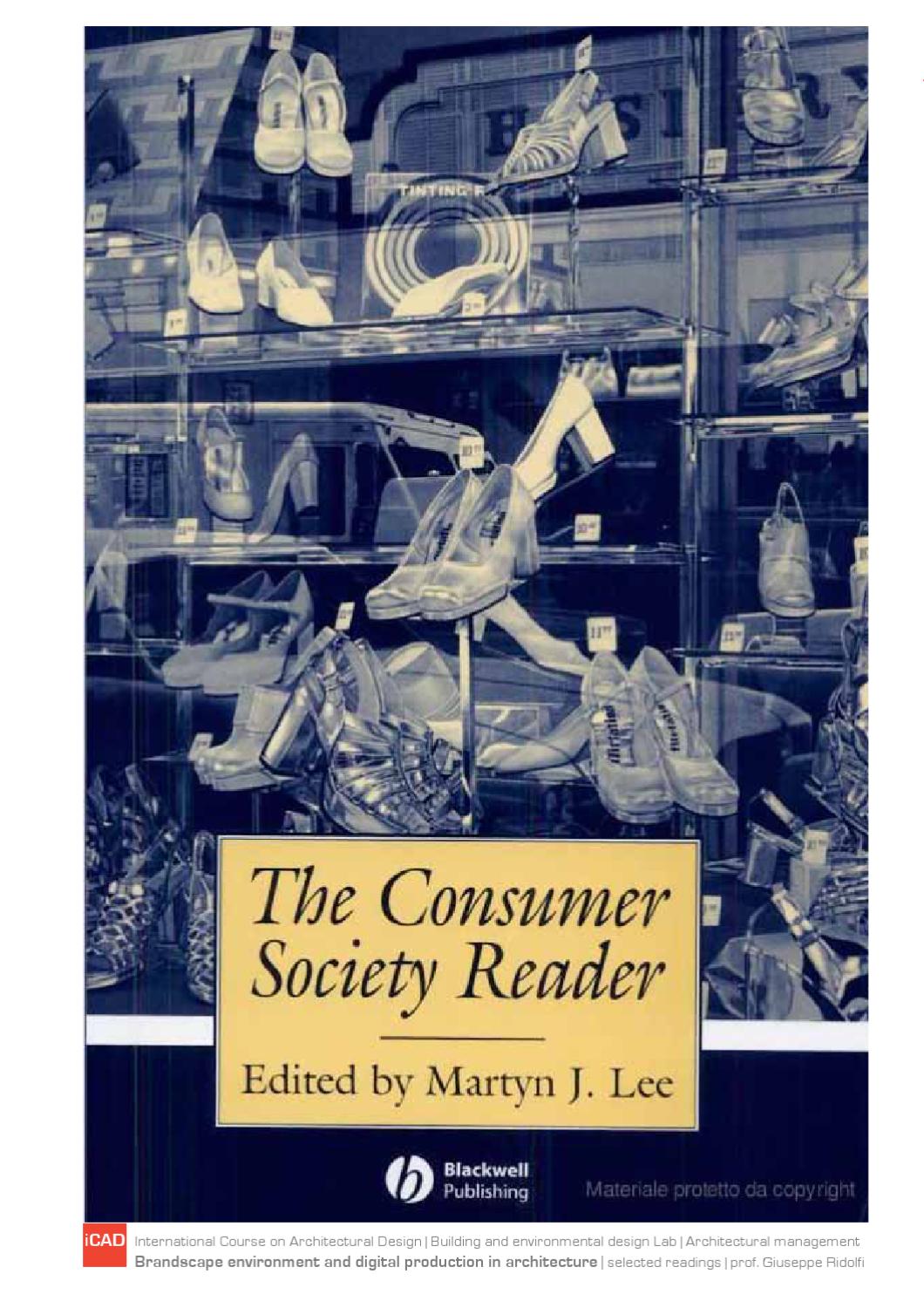 On Mass consumption theory_reading by giuseppe ridolfi - Issuu