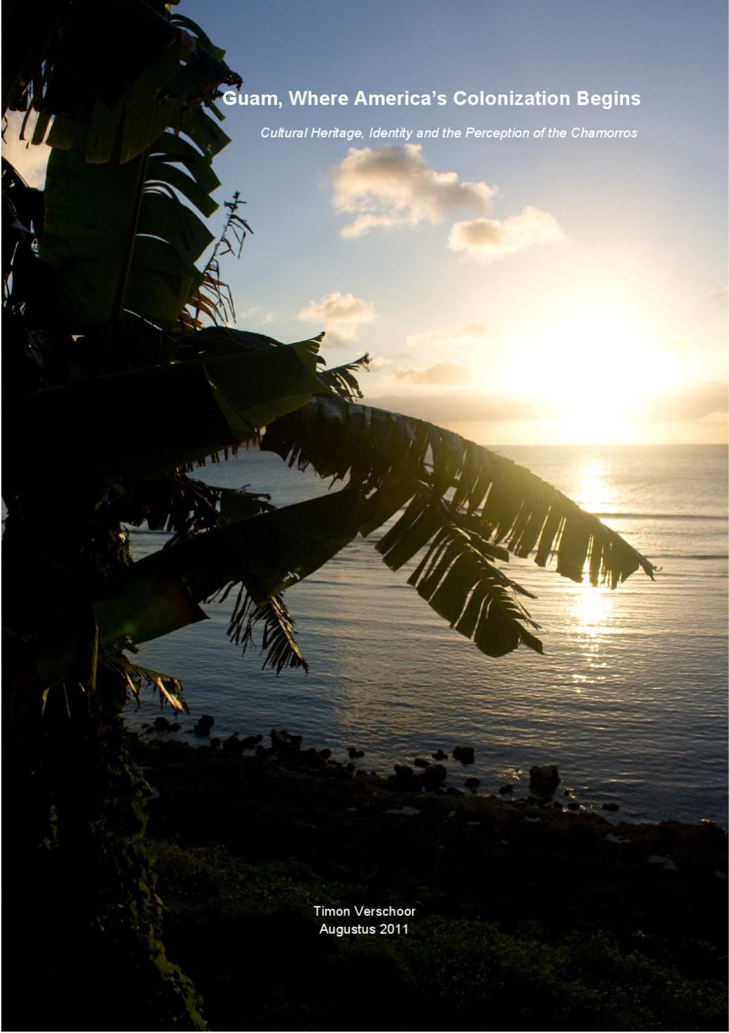 Guam, Where America's Colonization Begins by MARC - Issuu