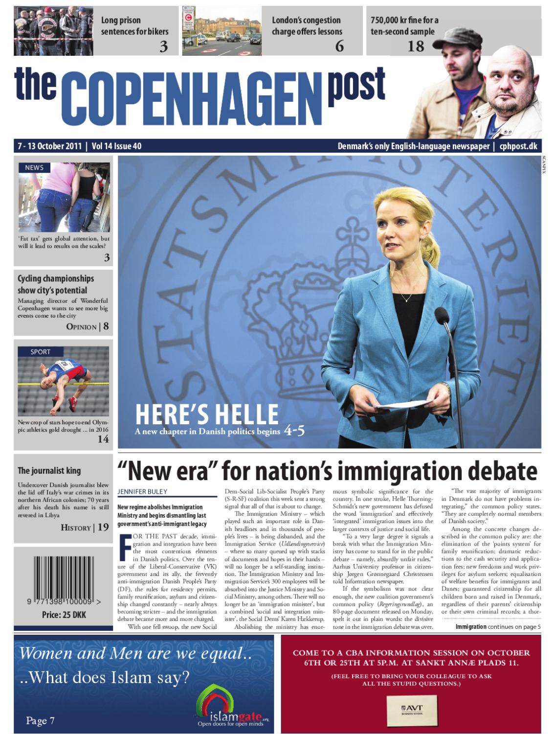 The Copenhagen Post: October 7 - 13 by The Copenhagen Post - Issuu