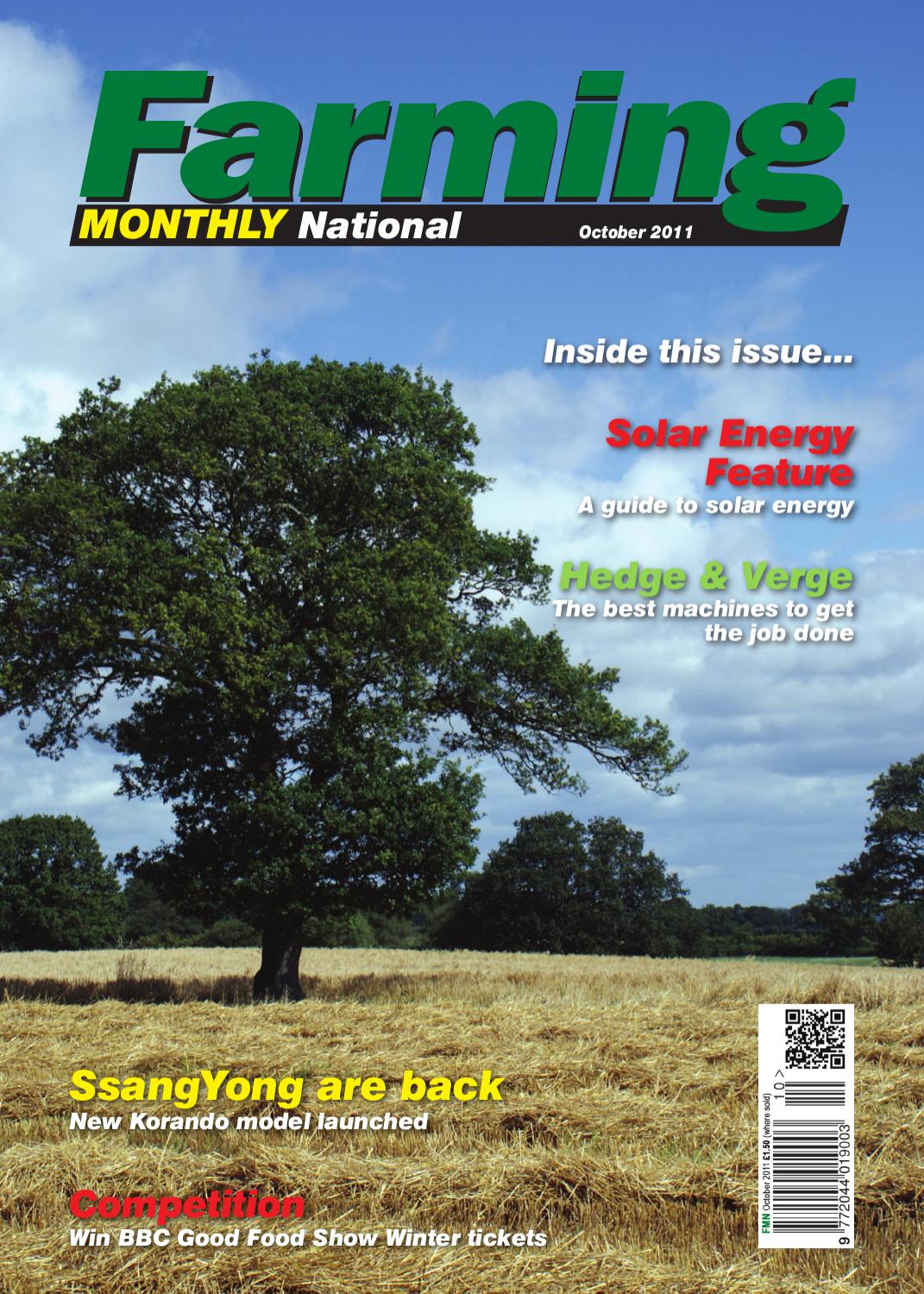 October 2011 Farming Monthly National by Farming Monthly Ltd - Issuu