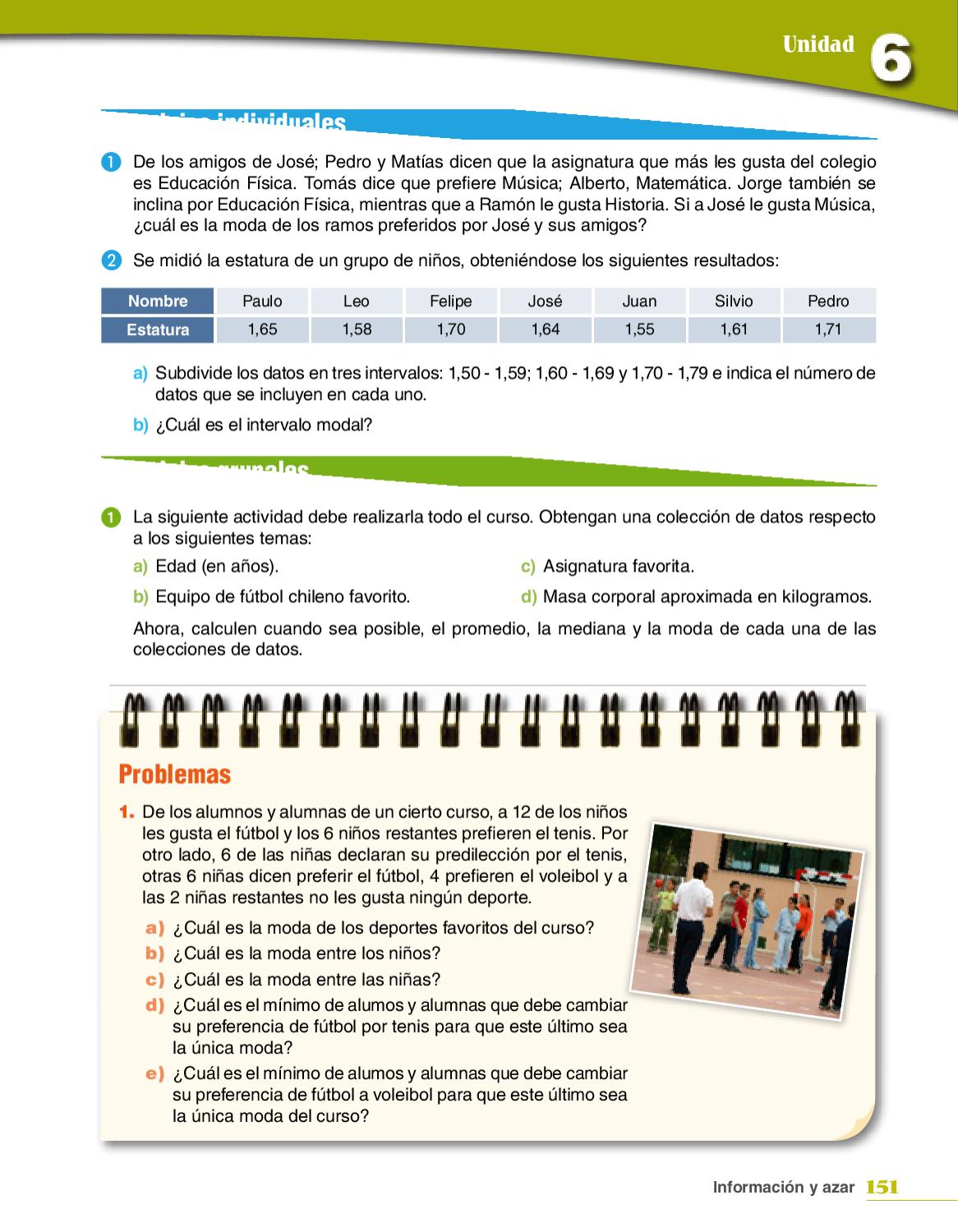 Texto de estudio de MAtemática para Sexto año by juan albornoz - Issuu