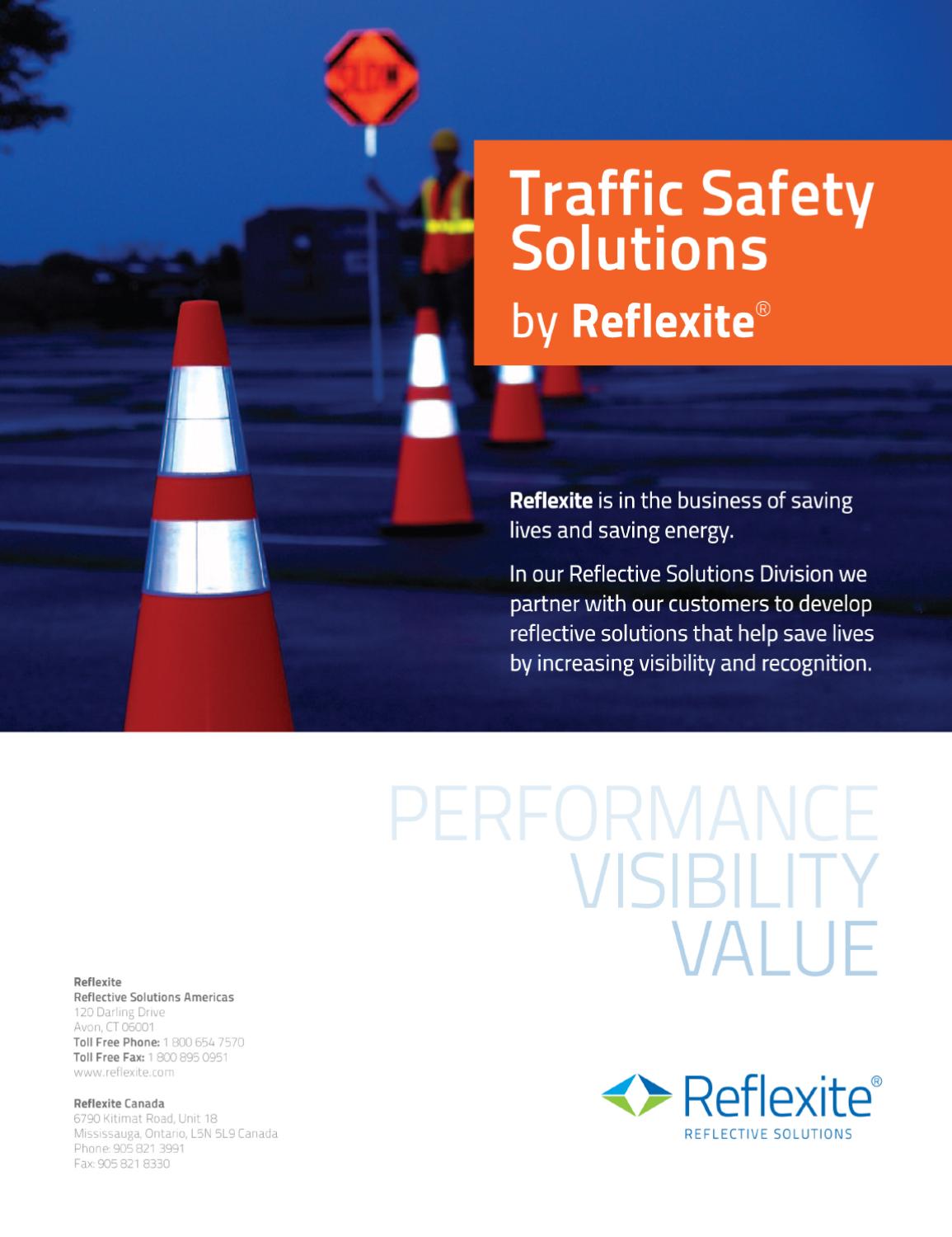 Reflexite: Traffic Safety Solutions by Reklamehuset Soenderborg ApS - Issuu