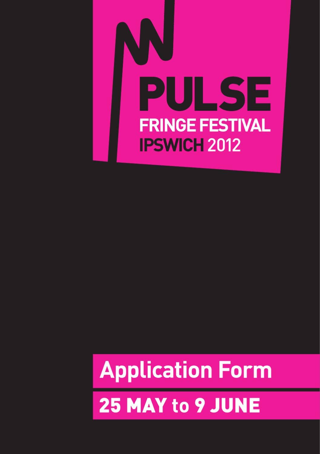 Pulse Application Form 2012 by Wes Fife - Issuu