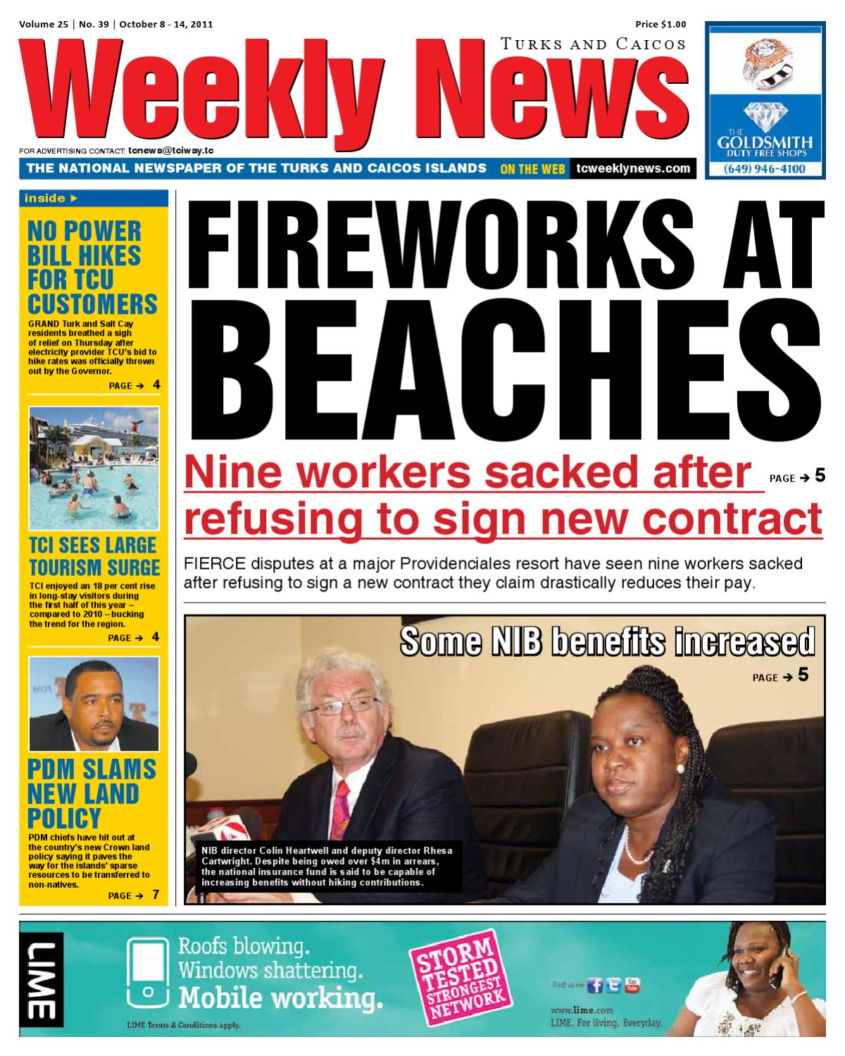Turks and Caicos Weekly News - Issue 39 by TC Weekly News - Issuu