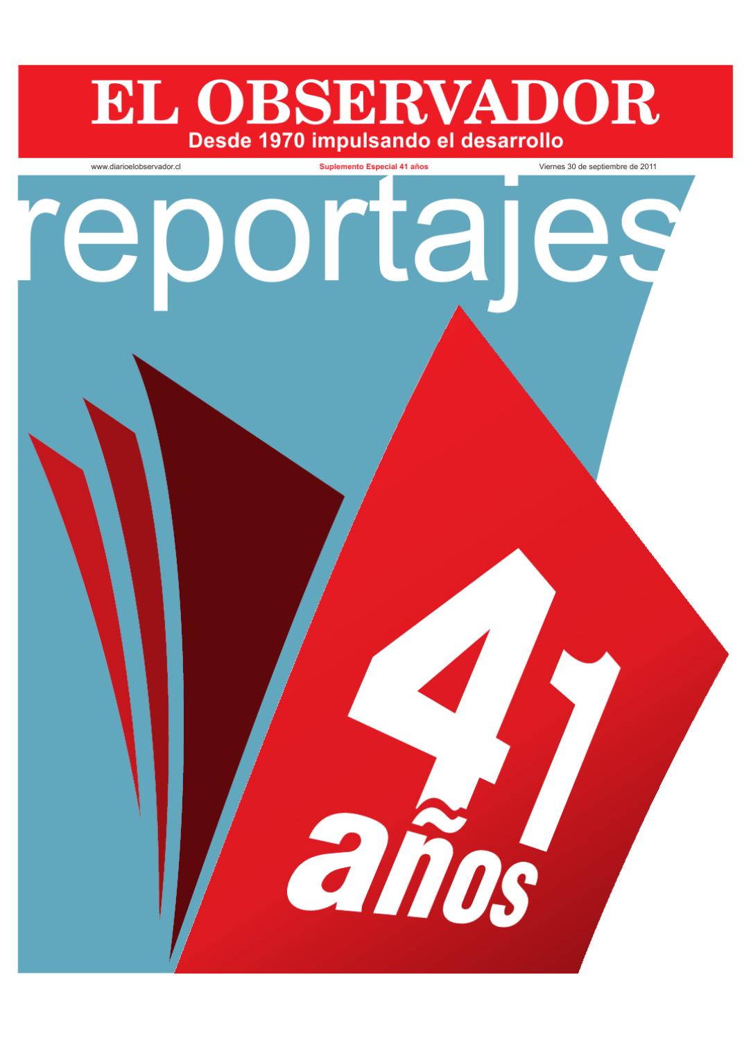 Aniversario El Observador by El Observador - Issuu