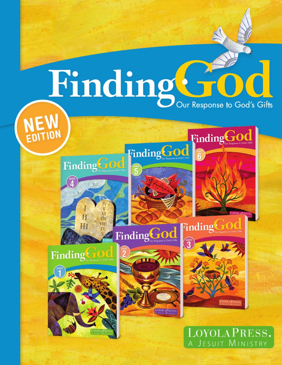 Finding God 2013 Introduction Brochure by Loyola Press - Issuu
