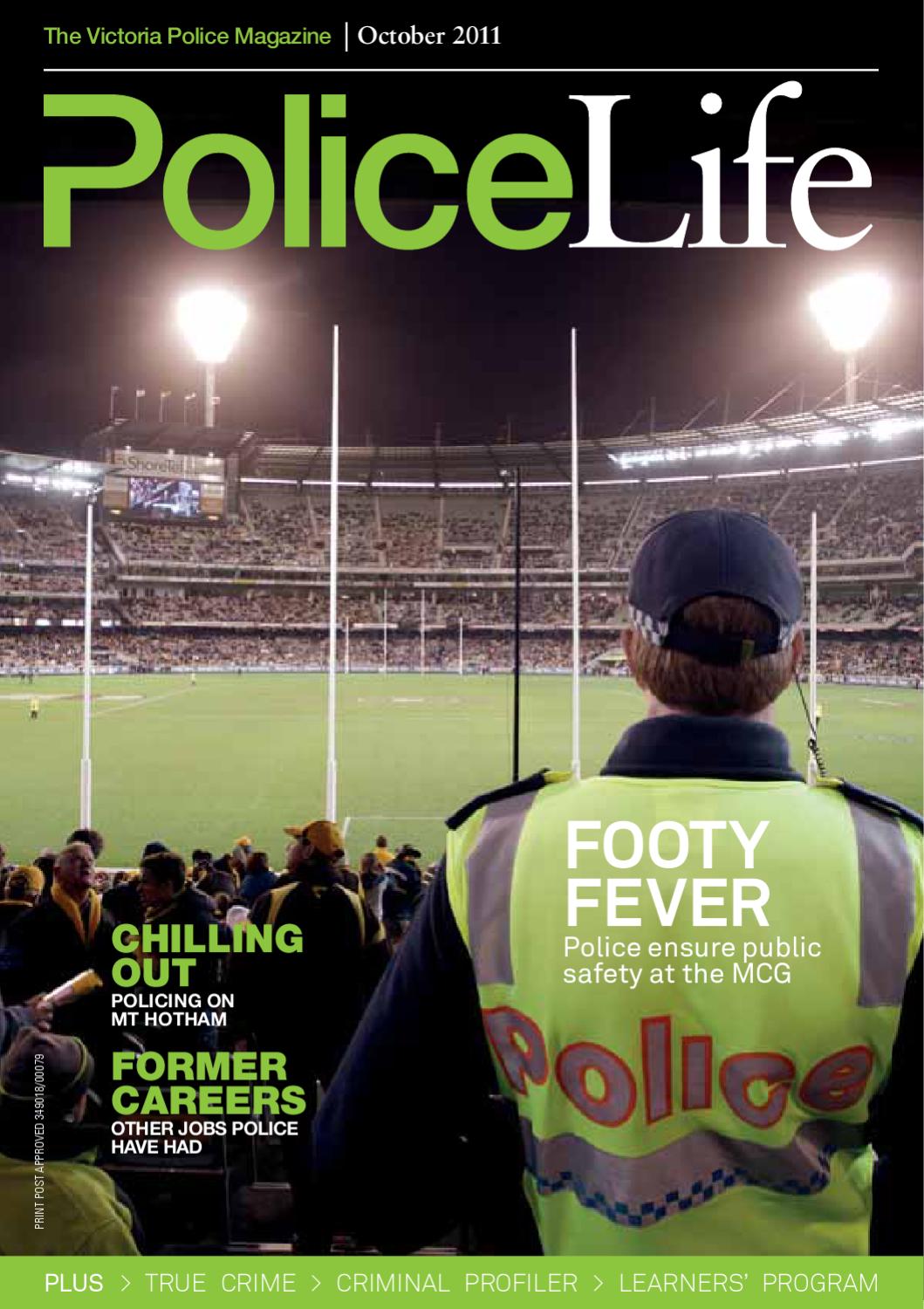 October, 2011 Police Life by Victoria Police - Issuu