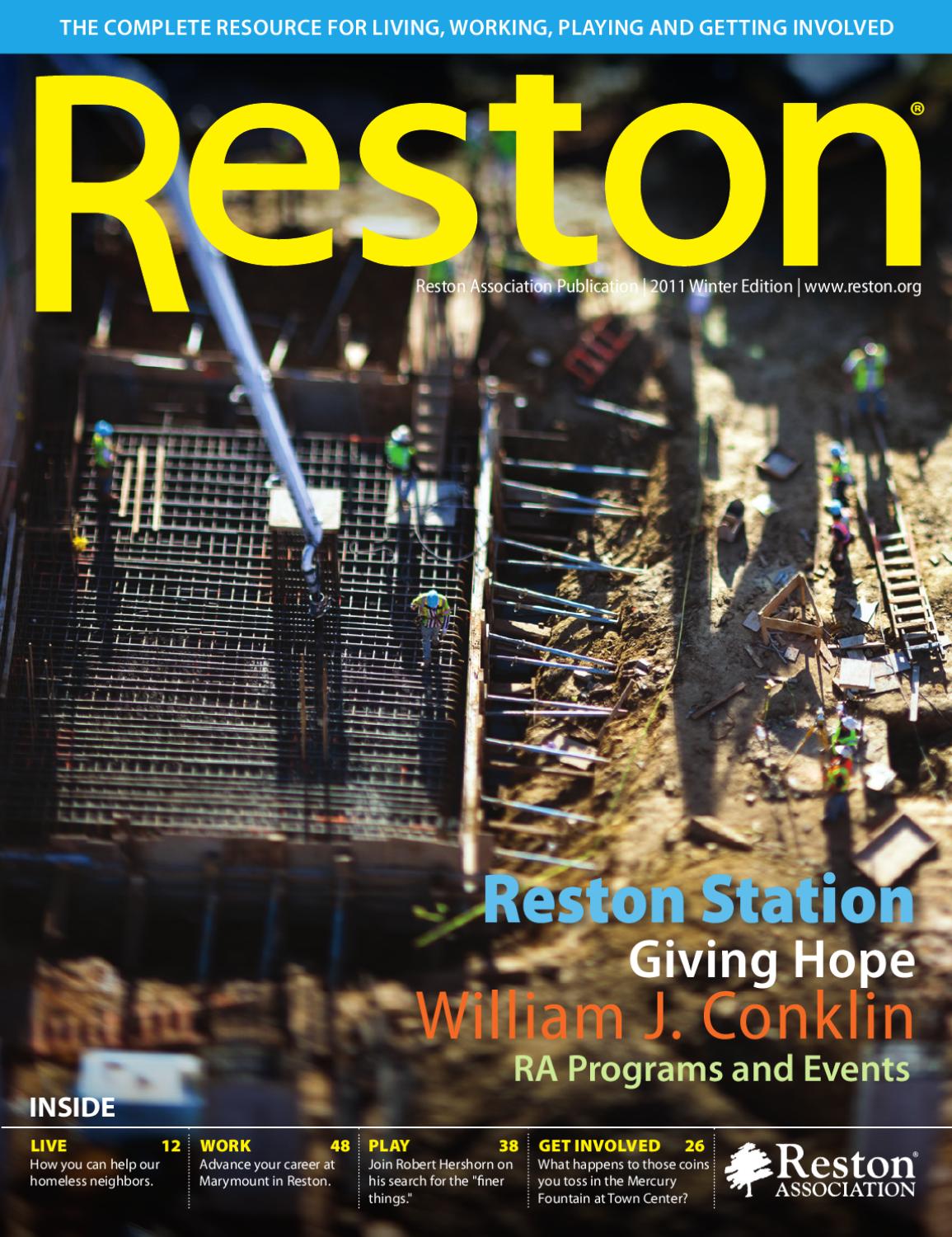 Reston Winter 2011 by Reston Association - Issuu