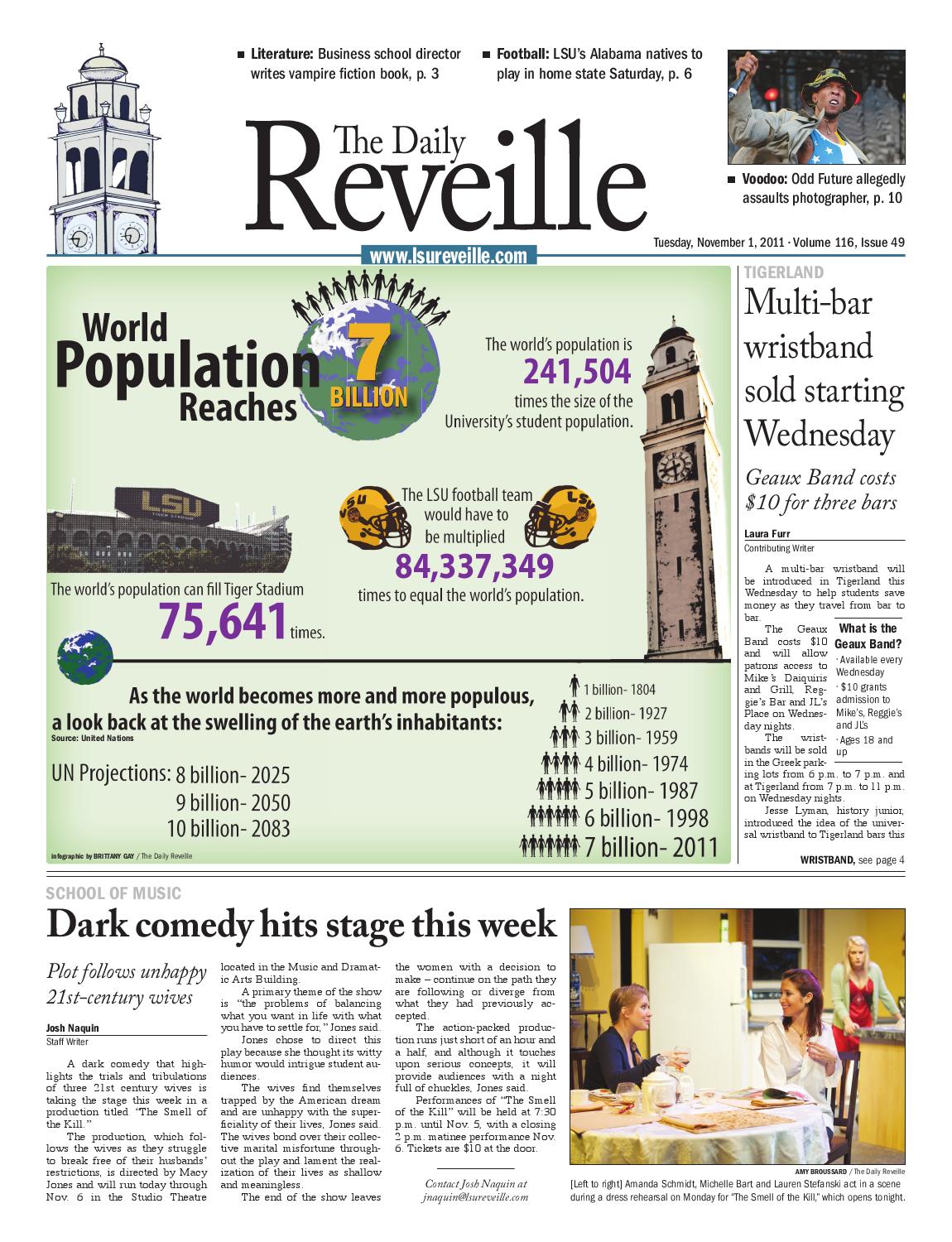 The Daily Reveille - Nov. 1, 2011 by Reveille - Issuu
