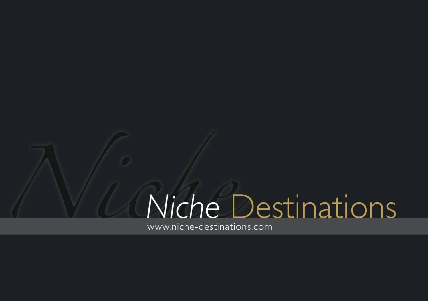 Niche Destinations - Small & exceptional hotels by marketing deluxe - Issuu