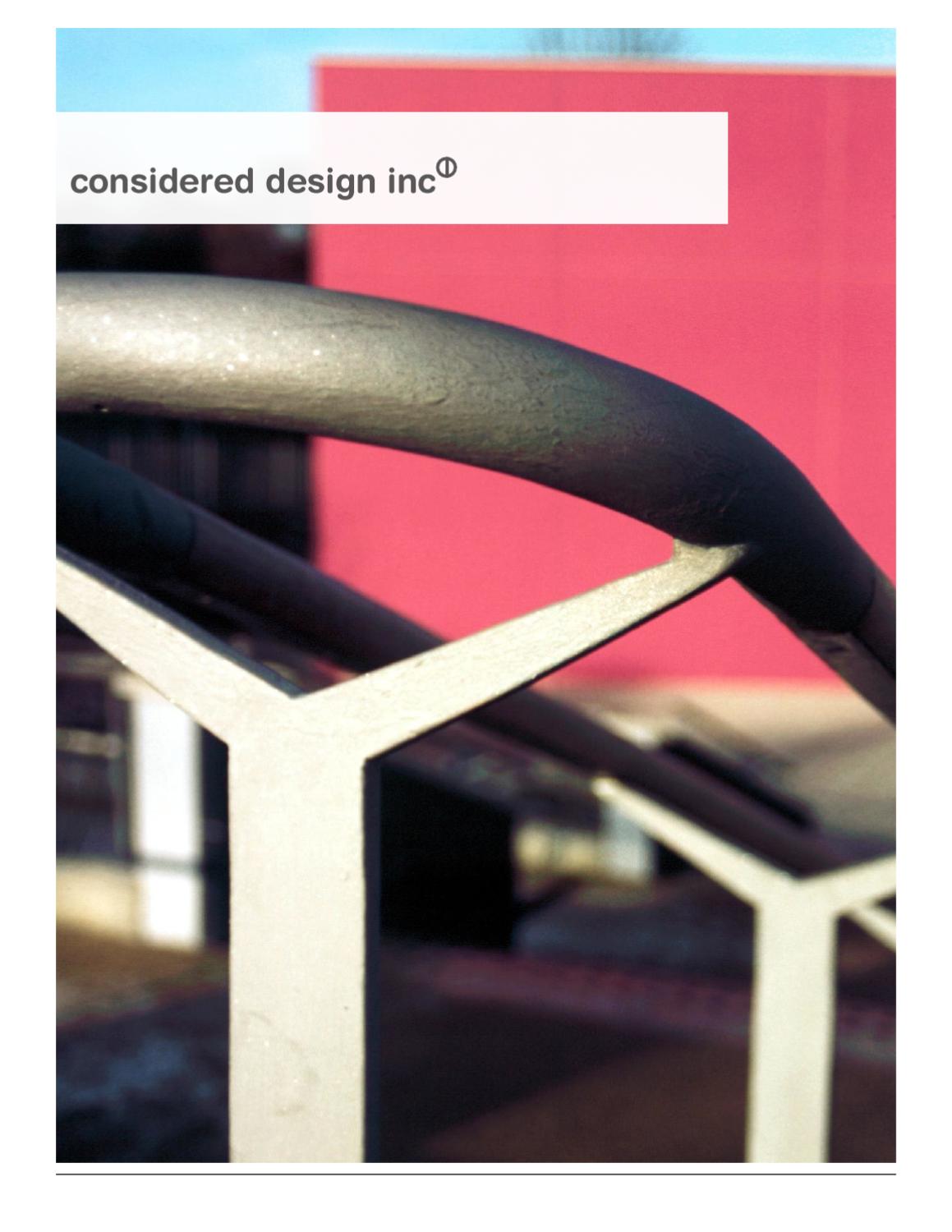 considered design inc _ public realm by considered design inc - Issuu