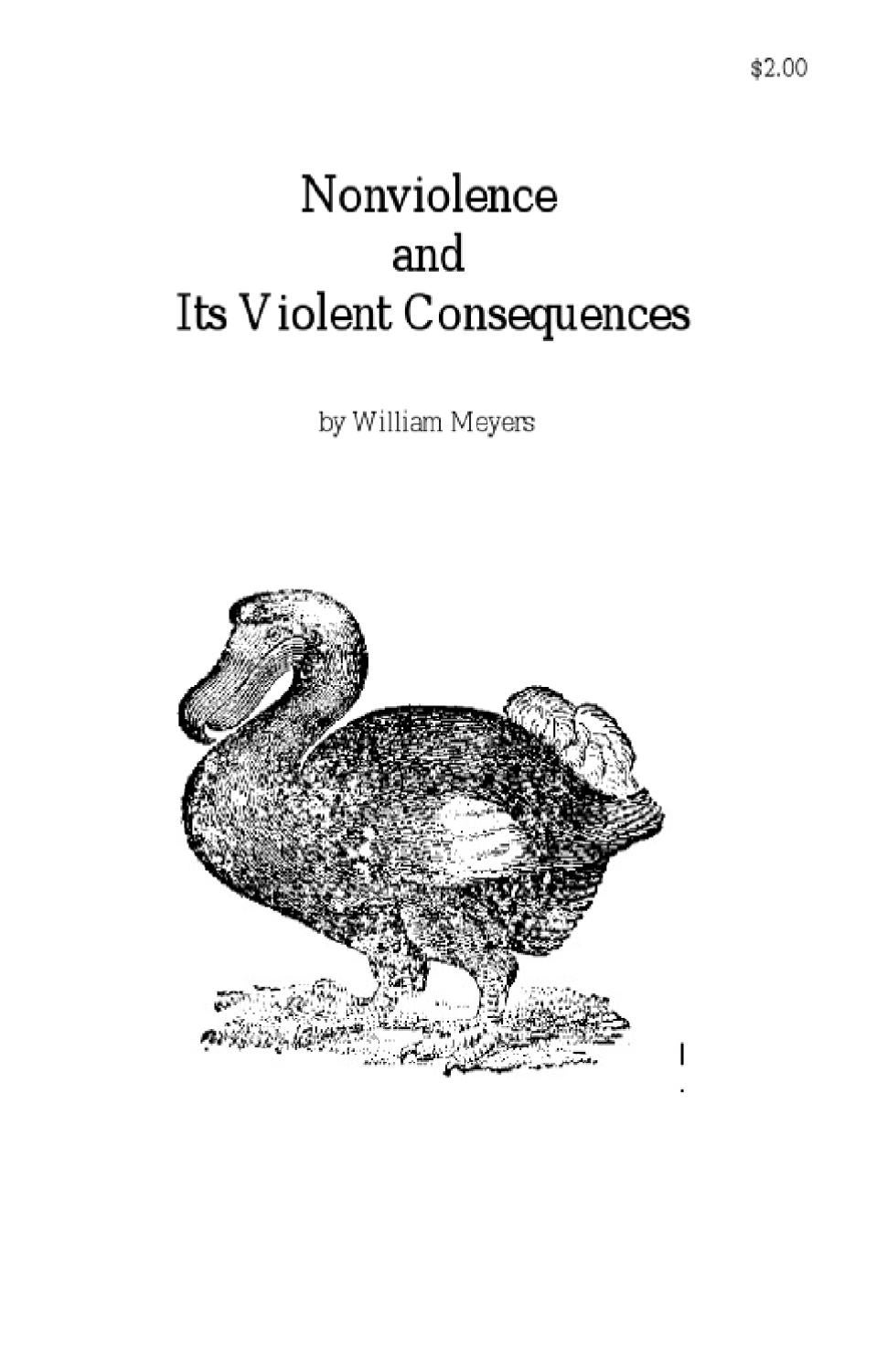 Nonviolence and Its Violent Consequences by TalonConspiracy - Issuu