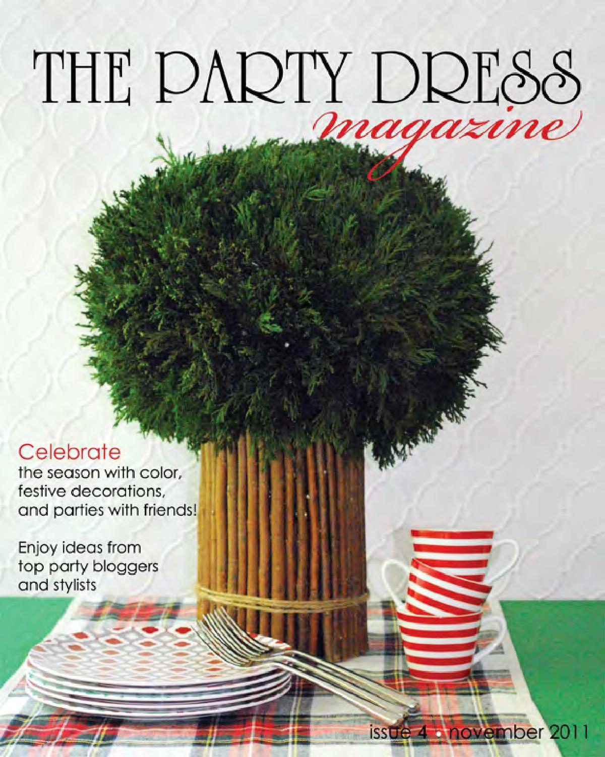 The Party Dress Magazine - Issue 4 Holiday by WH Hostess Social ...
