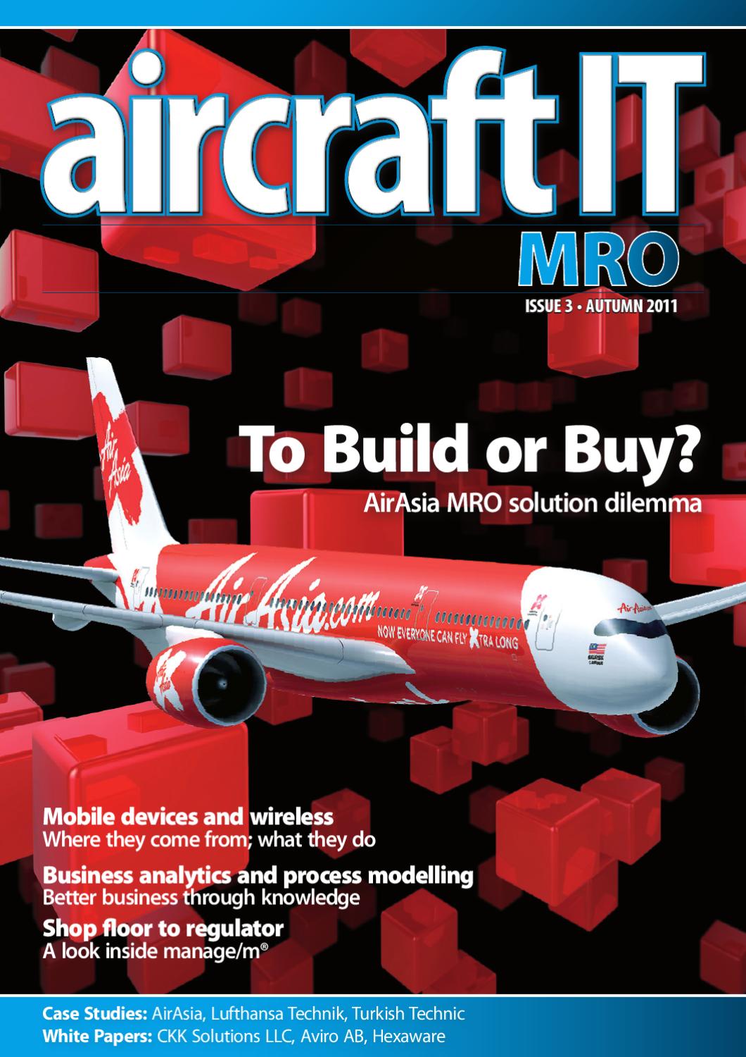 Aircraft IT MRO Autumn 2011 by The Magazine Production Company - Issuu