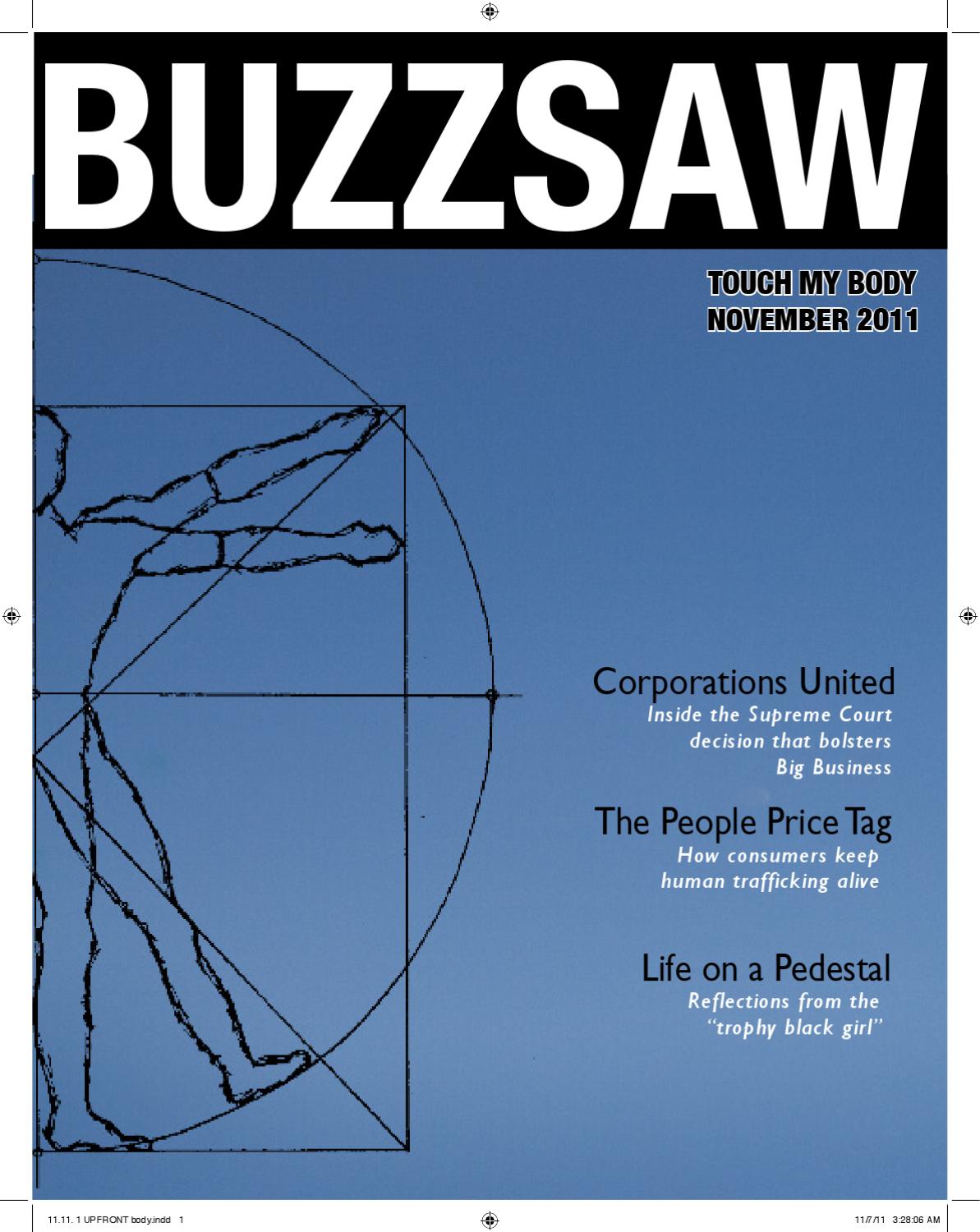 The Body Issue by Buzzsaw Magazine - Issuu