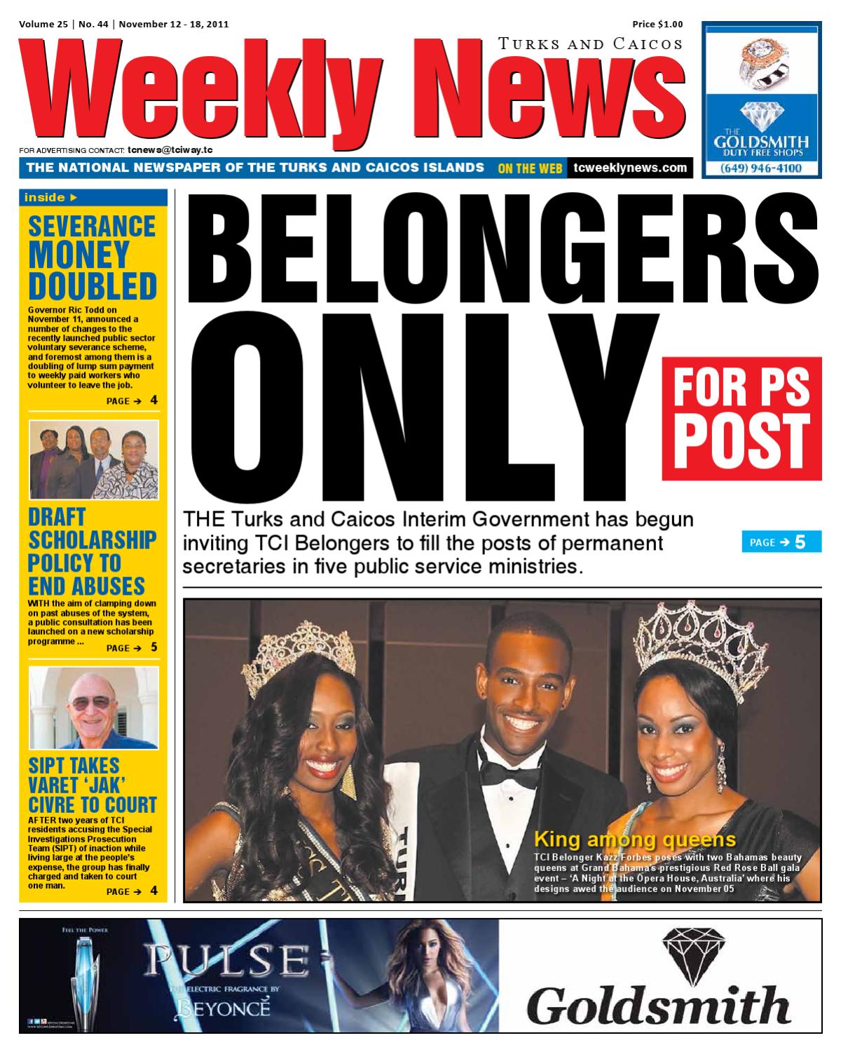 Turks & Caicos Weekly News by TC Weekly News - Issuu