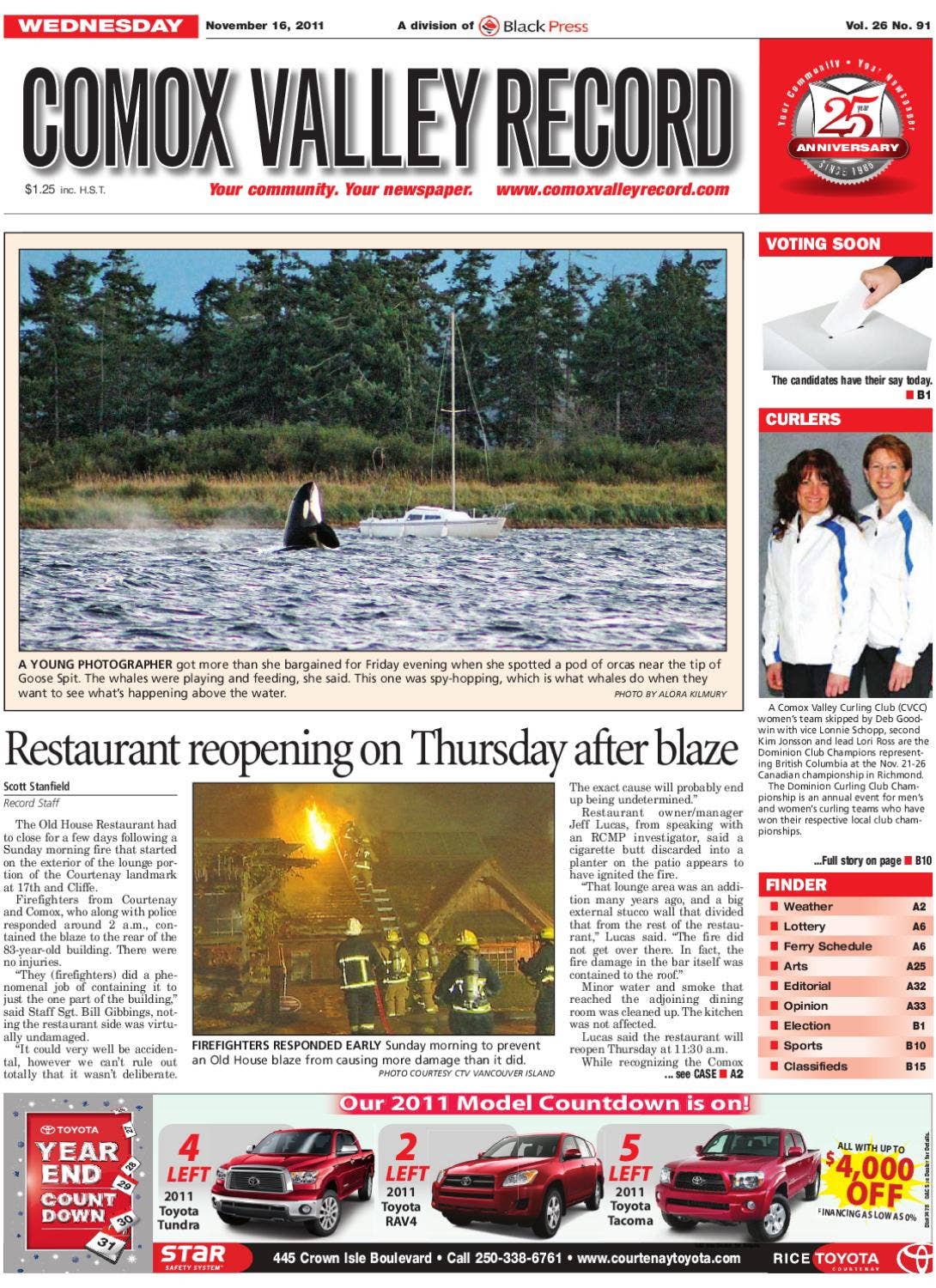 Wed November 16, 2011 Comox Valley Record by Comox Valley Record ...