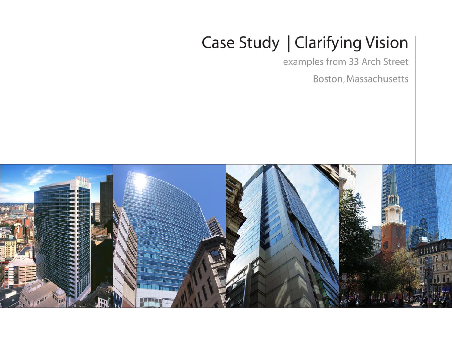 Case Studies: Clarifying Vision by Northeastern School of Architecture ...