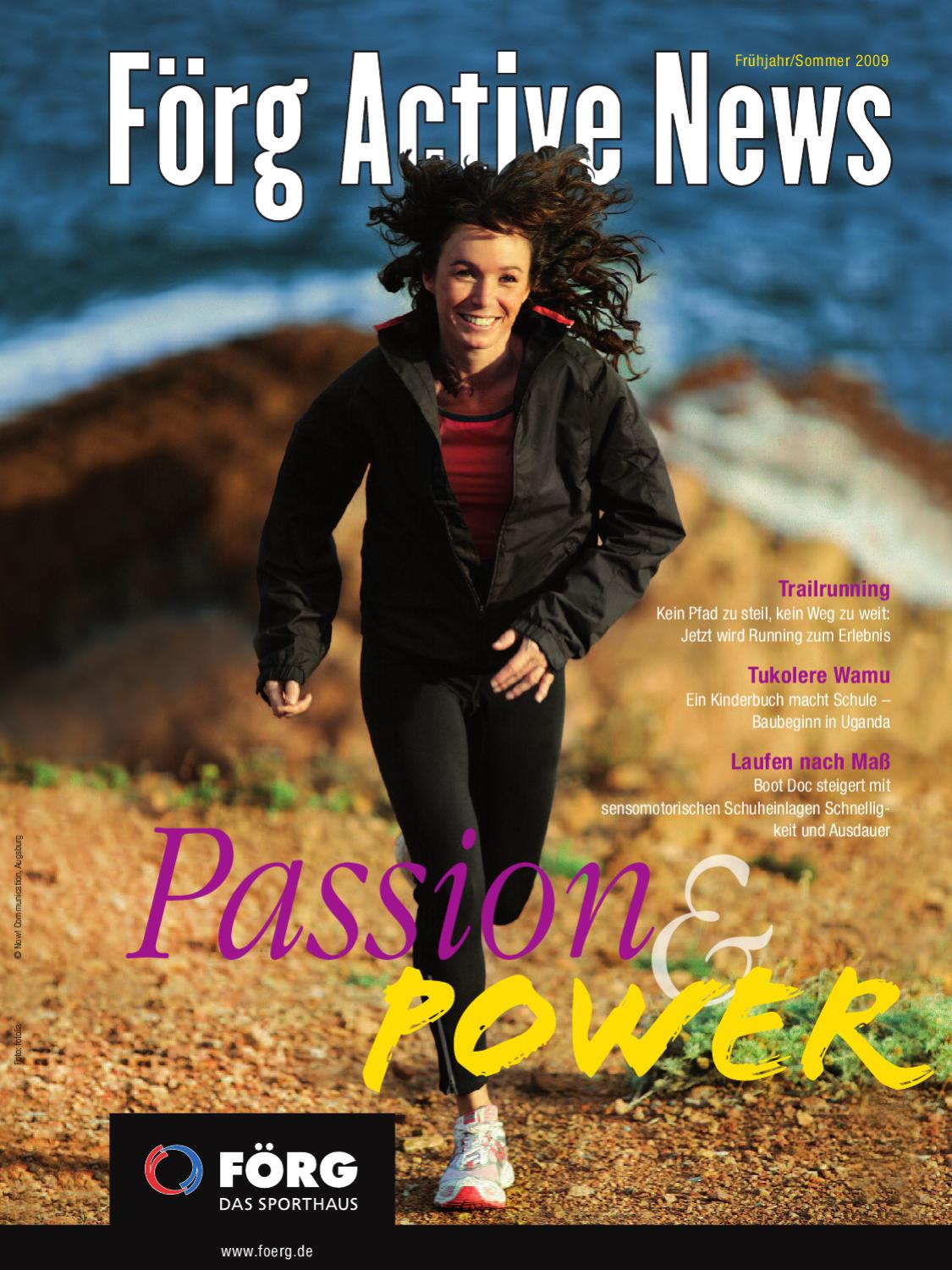 Foerg ActiveNews Frühjahr_Sommer 2009 by auerDesign - Issuu