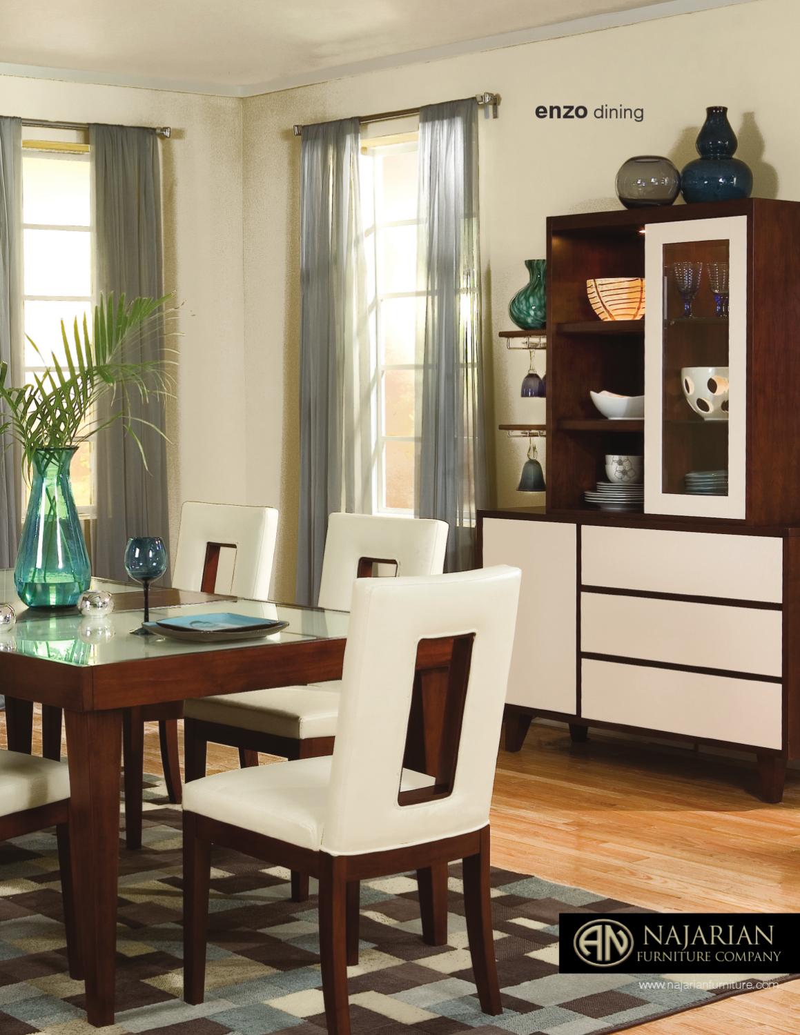 Enzo Dining by Najarian Furniture Company - Issuu