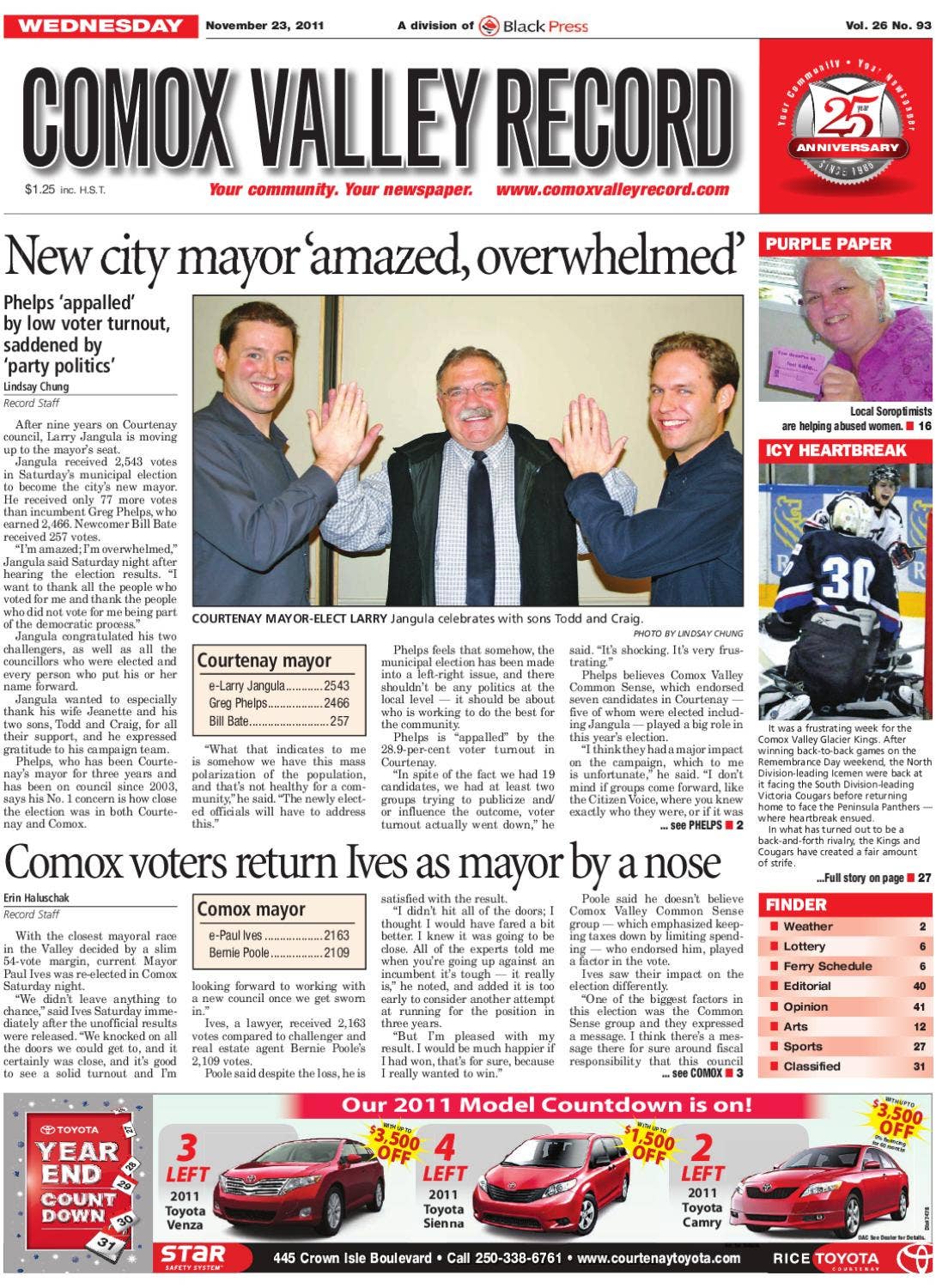 Wed November 23, 2011 Comox Valley Record by Comox Valley Record ...