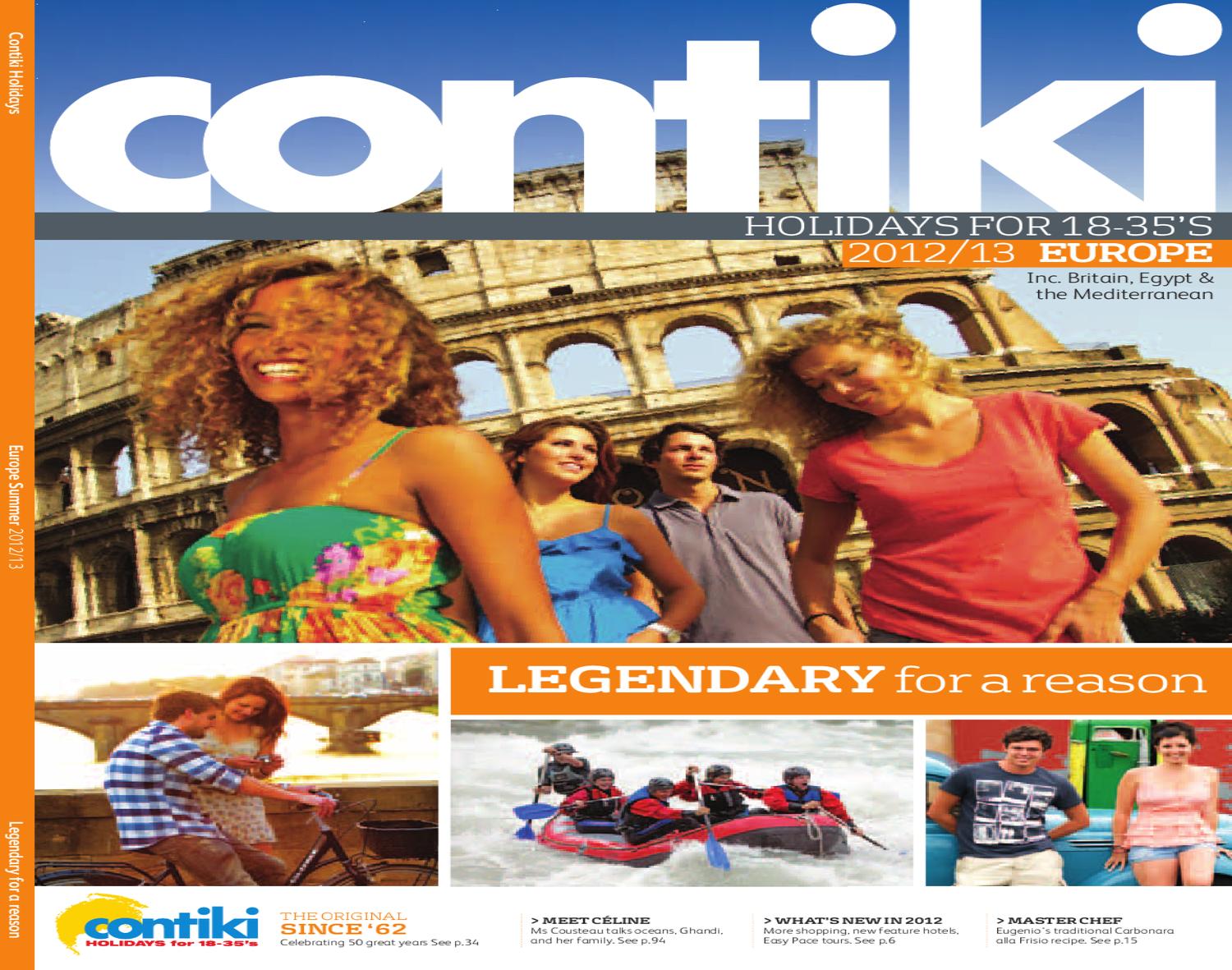 Contiki Holidays Europe eBrochure 2012-13 (NZD) by Contiki - Issuu