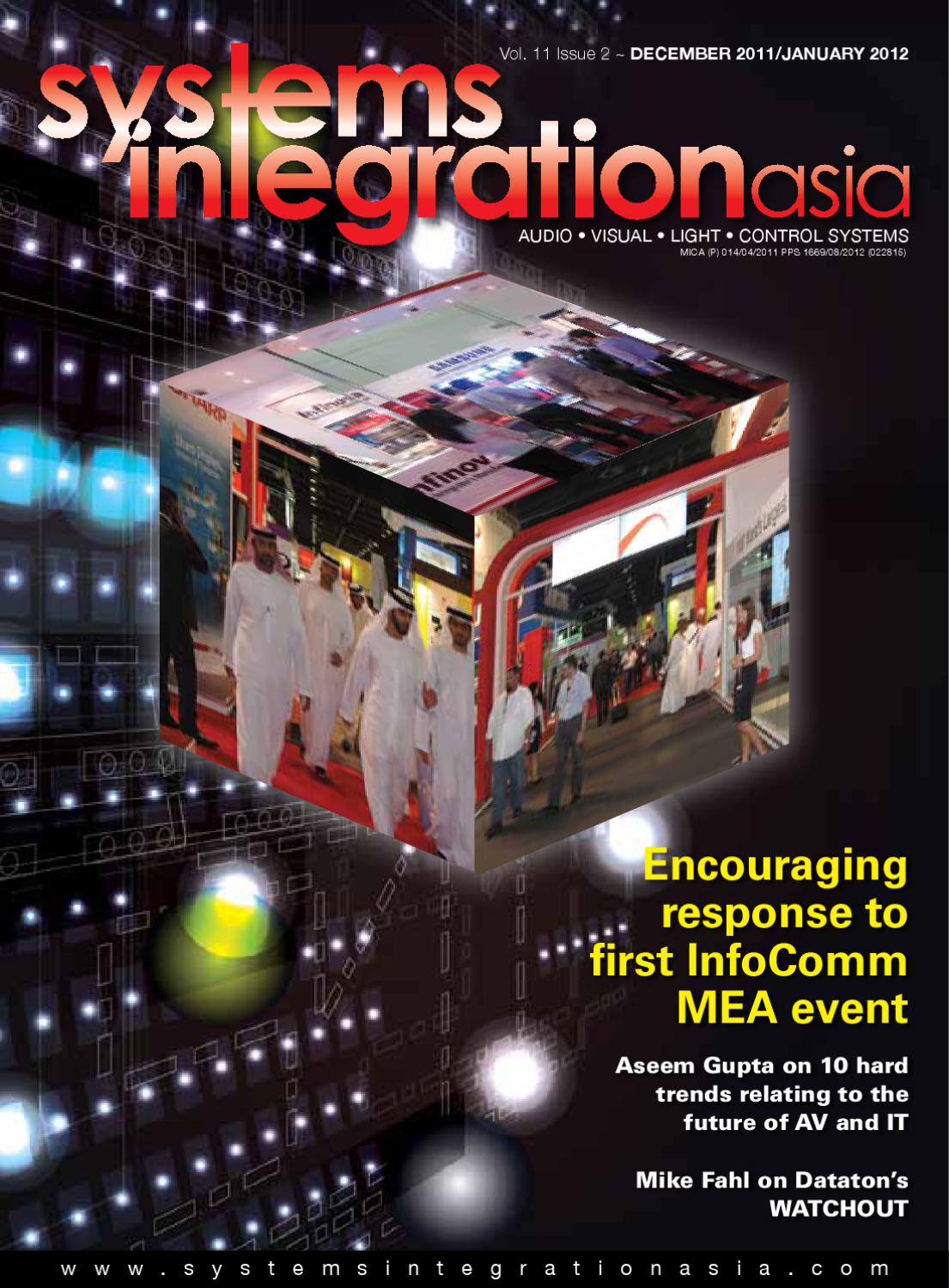 Systems Integration Asia Dec & Jan 2012 by Spinworkz Pte Ltd - Issuu