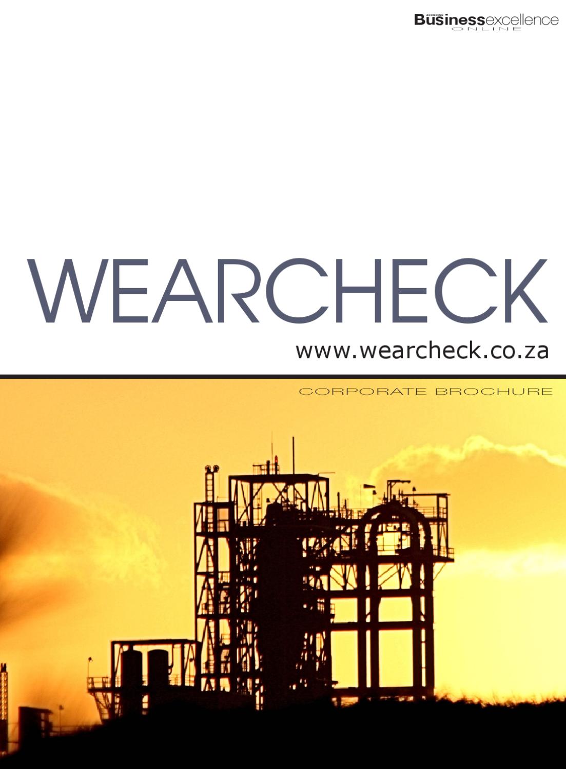 Wearcheck_SEPT11_emea_Bro by Business Excellence Magazine - Issuu