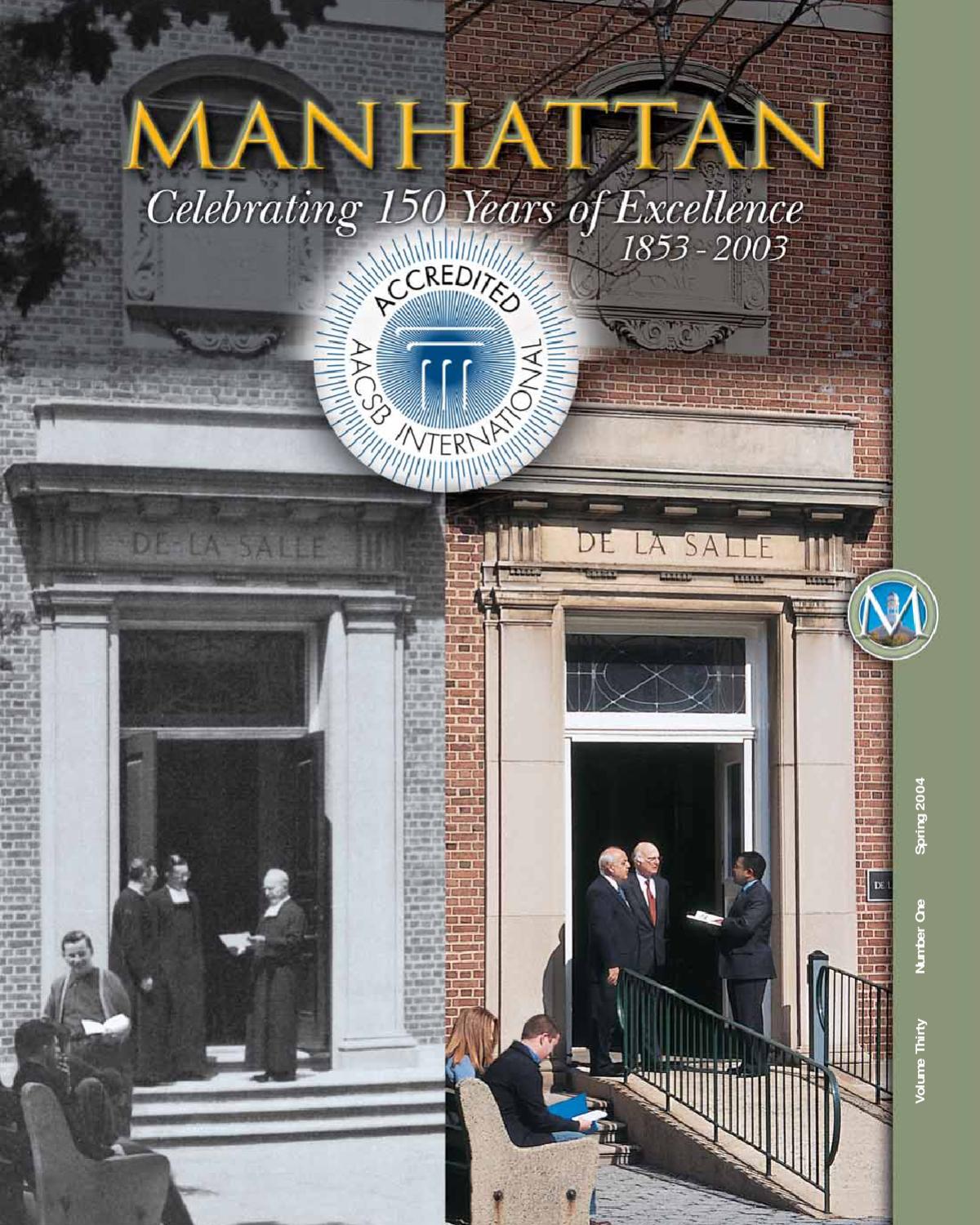 Manhattan Magazine Spring 2004 by Manhattan College - Issuu