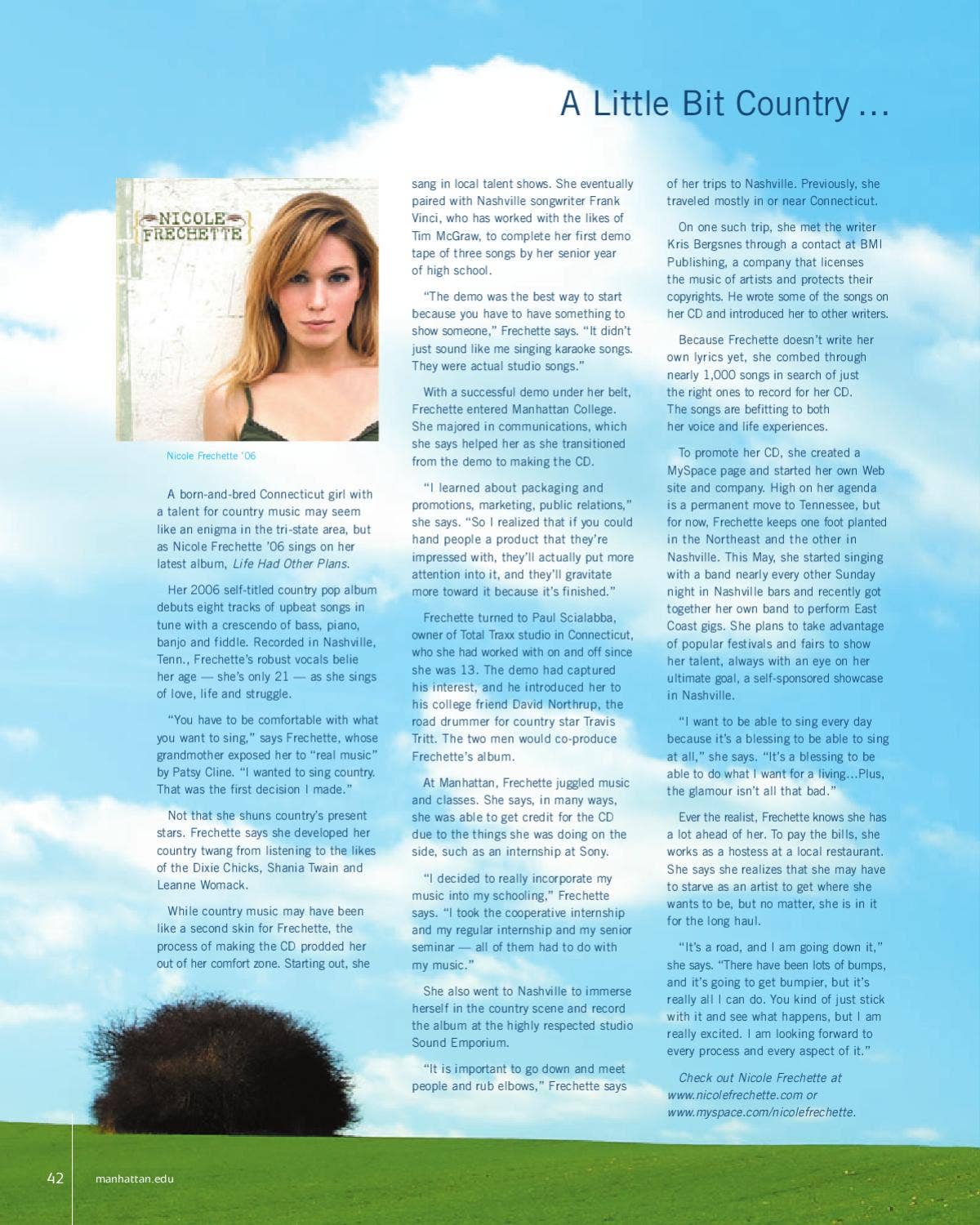 Manhattan Magazine Spring 2007 by Manhattan University - Issuu